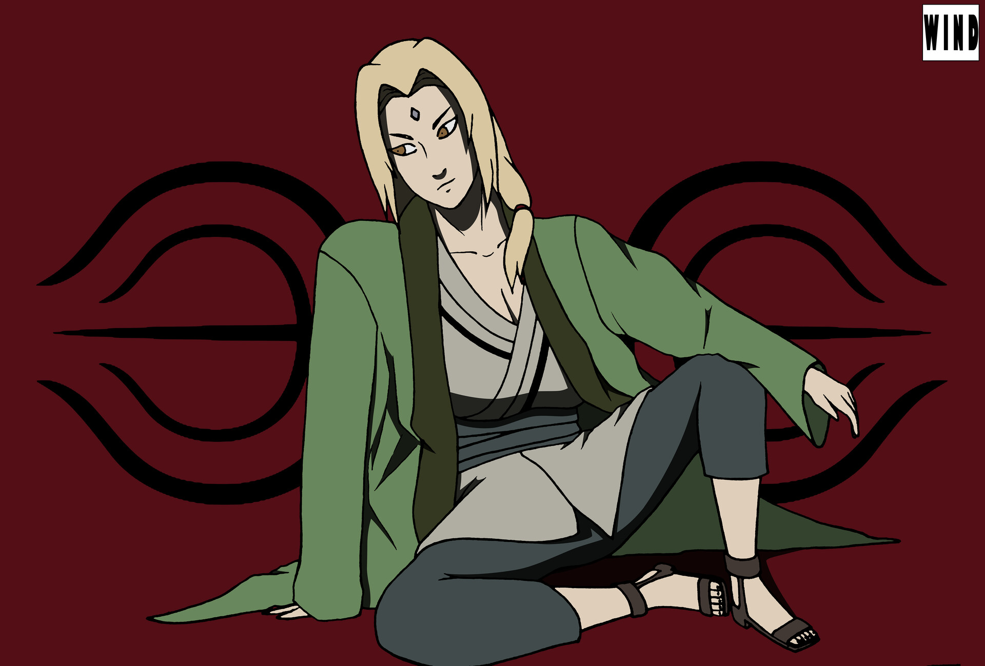 ArtStation - Lady Tsunade