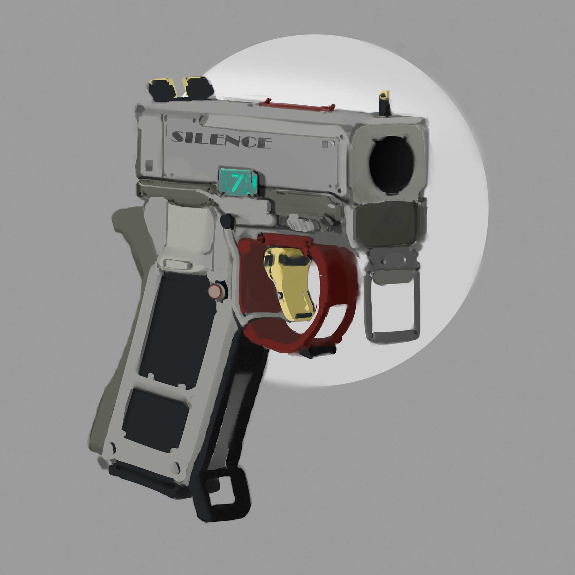 ArtStation - micro gun