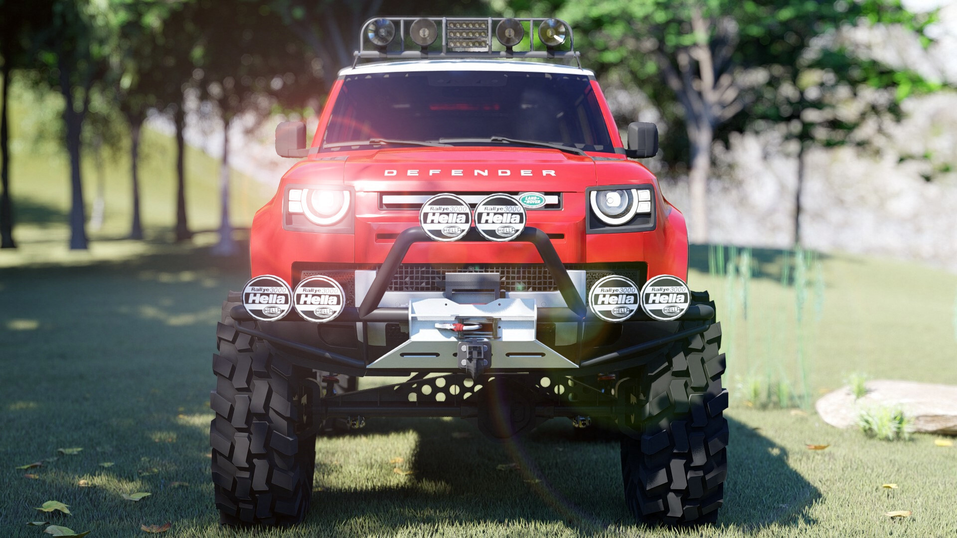 ArtStation - Land Rover Defender