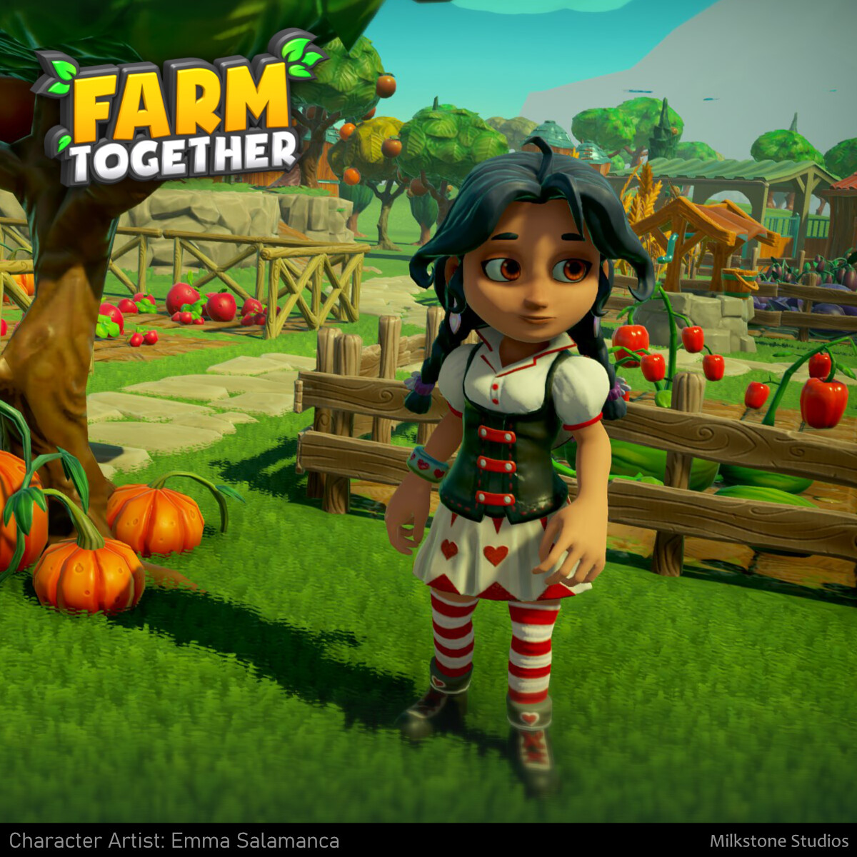 Emma Salamanca - Farm Together Girl Dress
