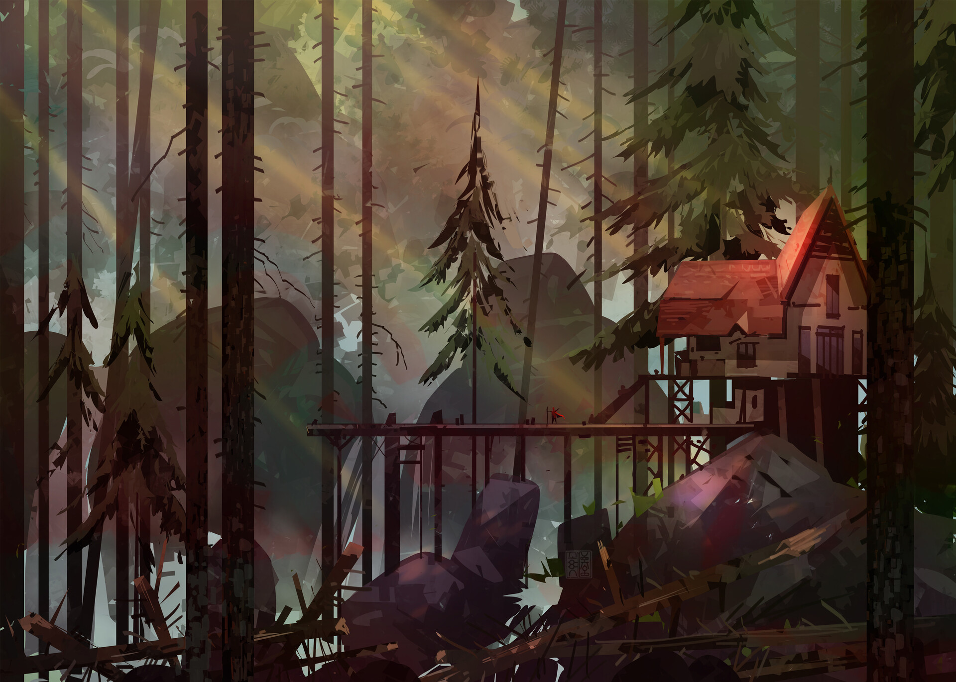 ArtStation - The first station