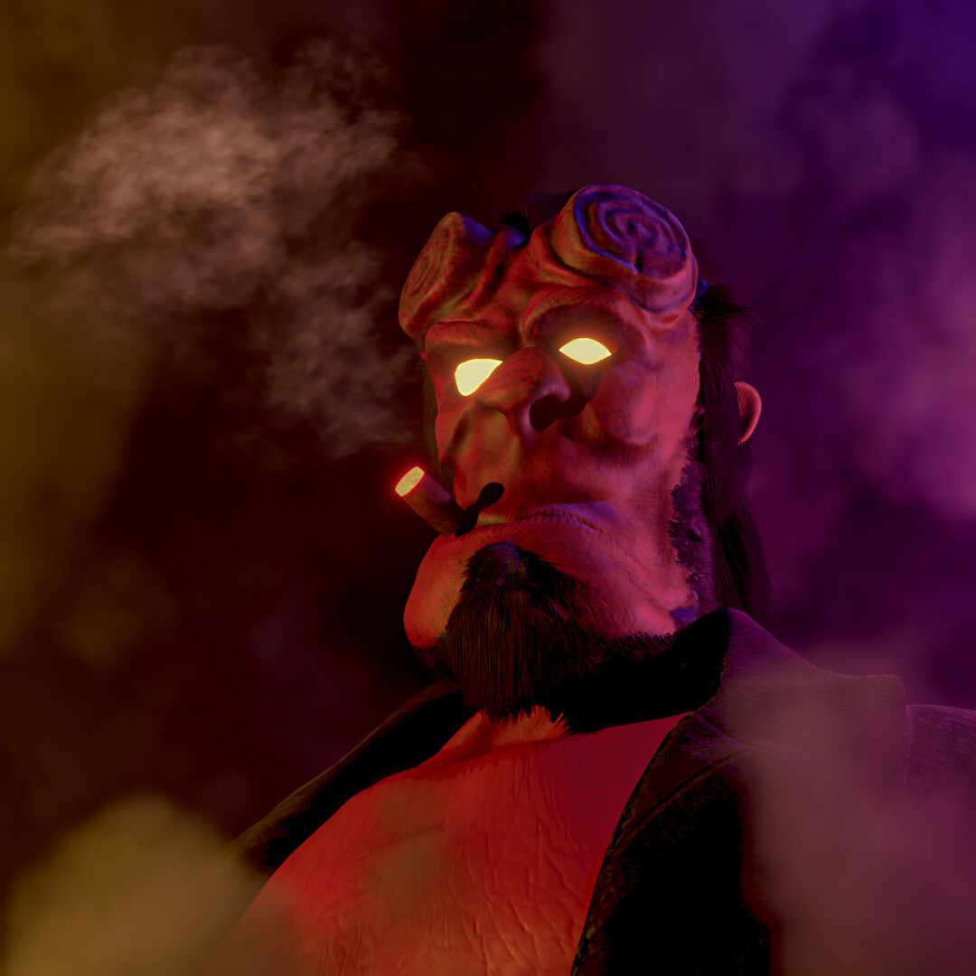 ArtStation - Hellboy Fanart