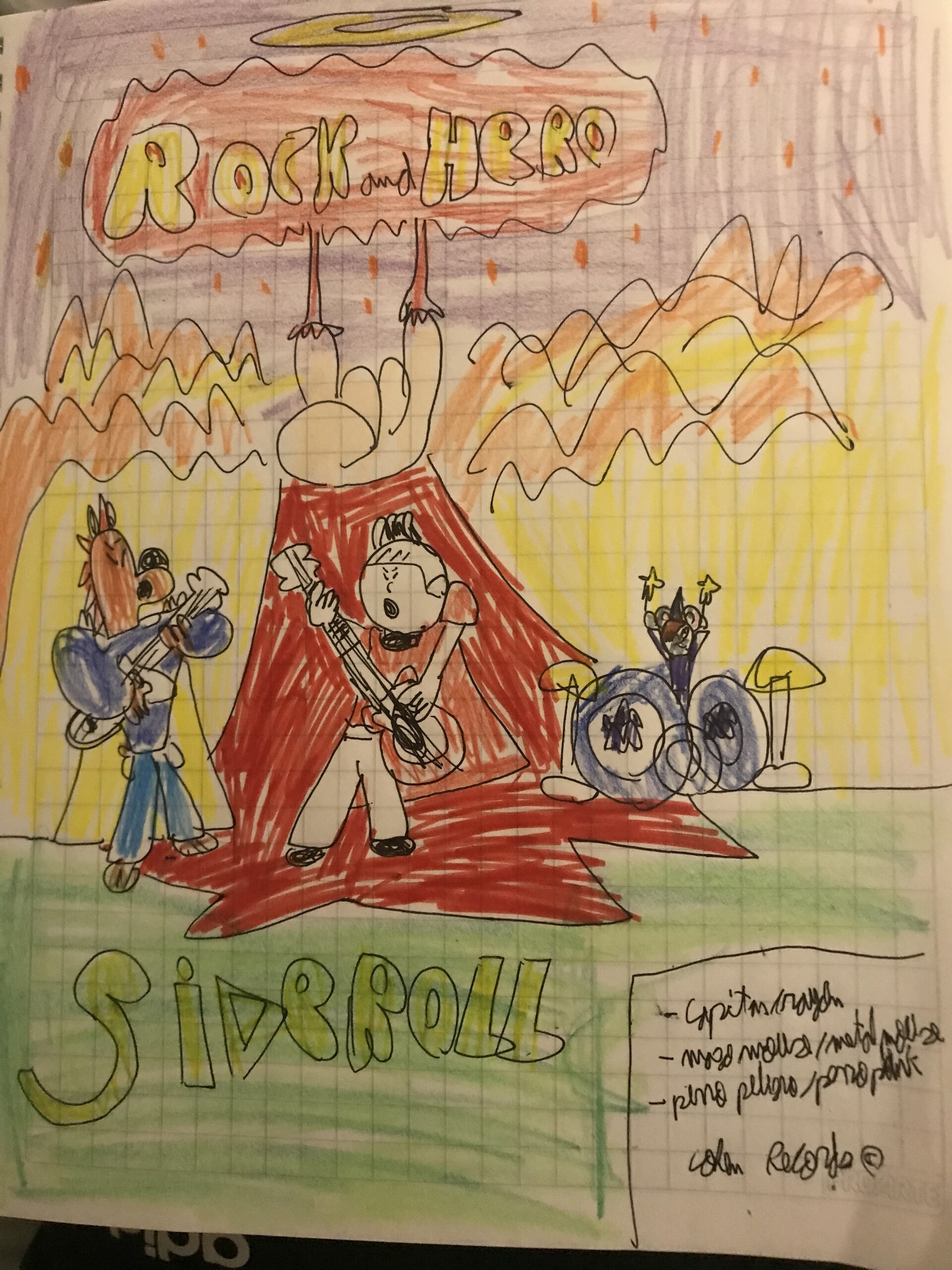 ArtStation - Rock and hero