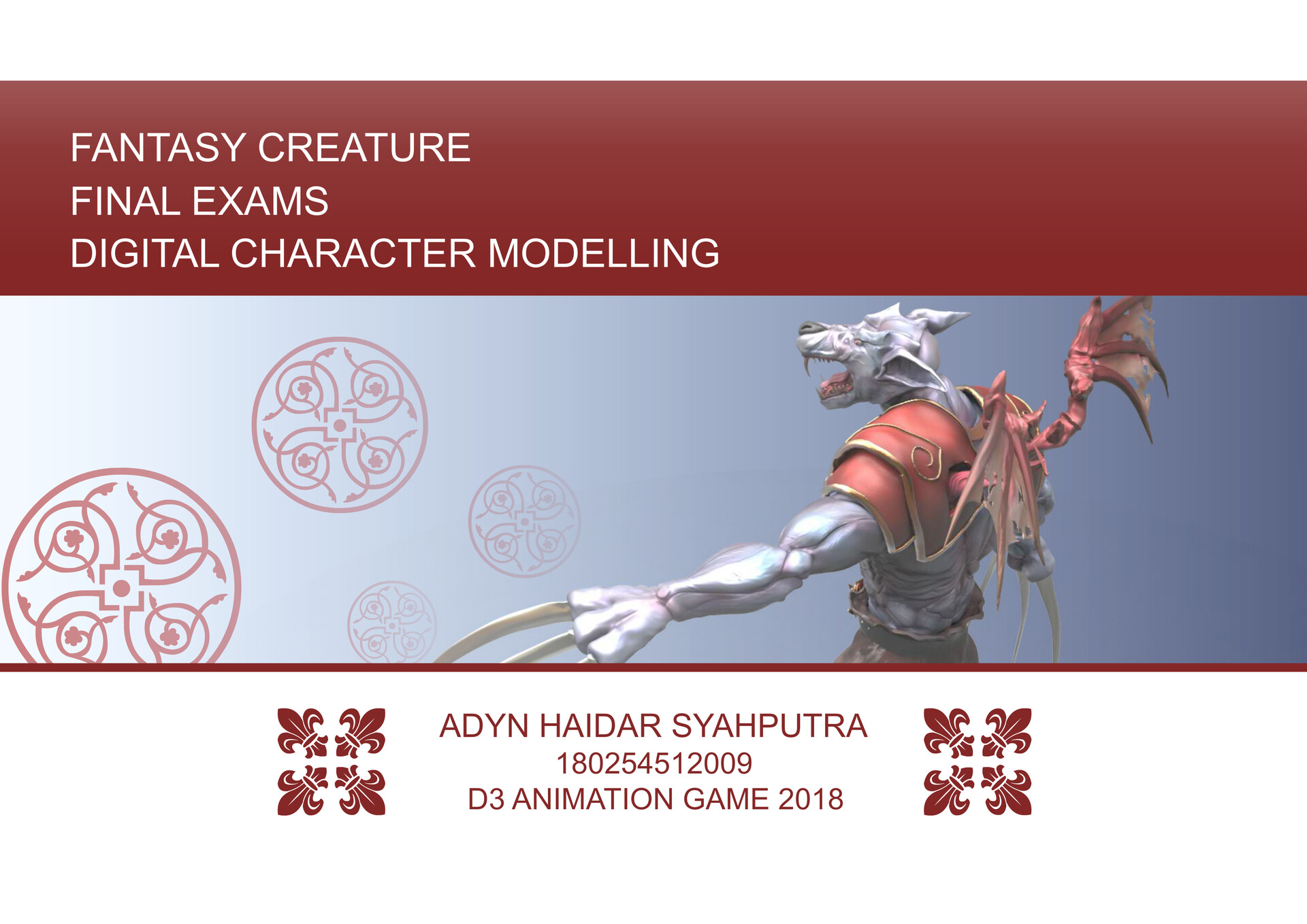 Adyn Haidar Werewolf Type V 3d View