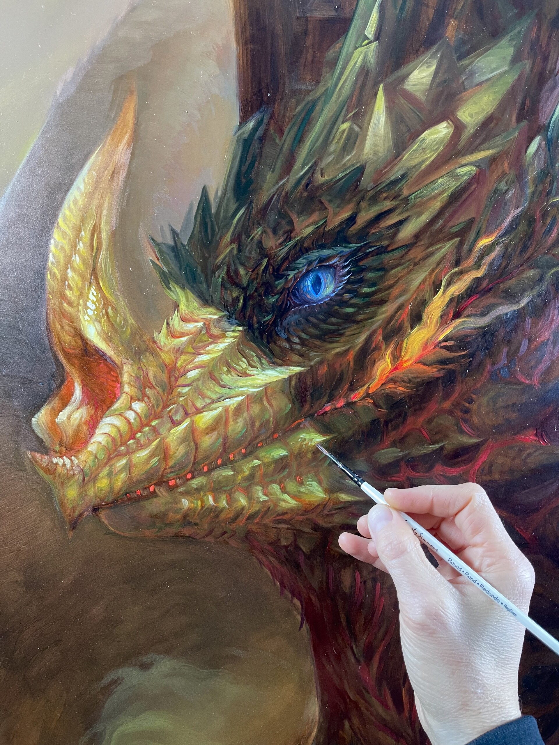 April Solomon - Sulfur Dragon