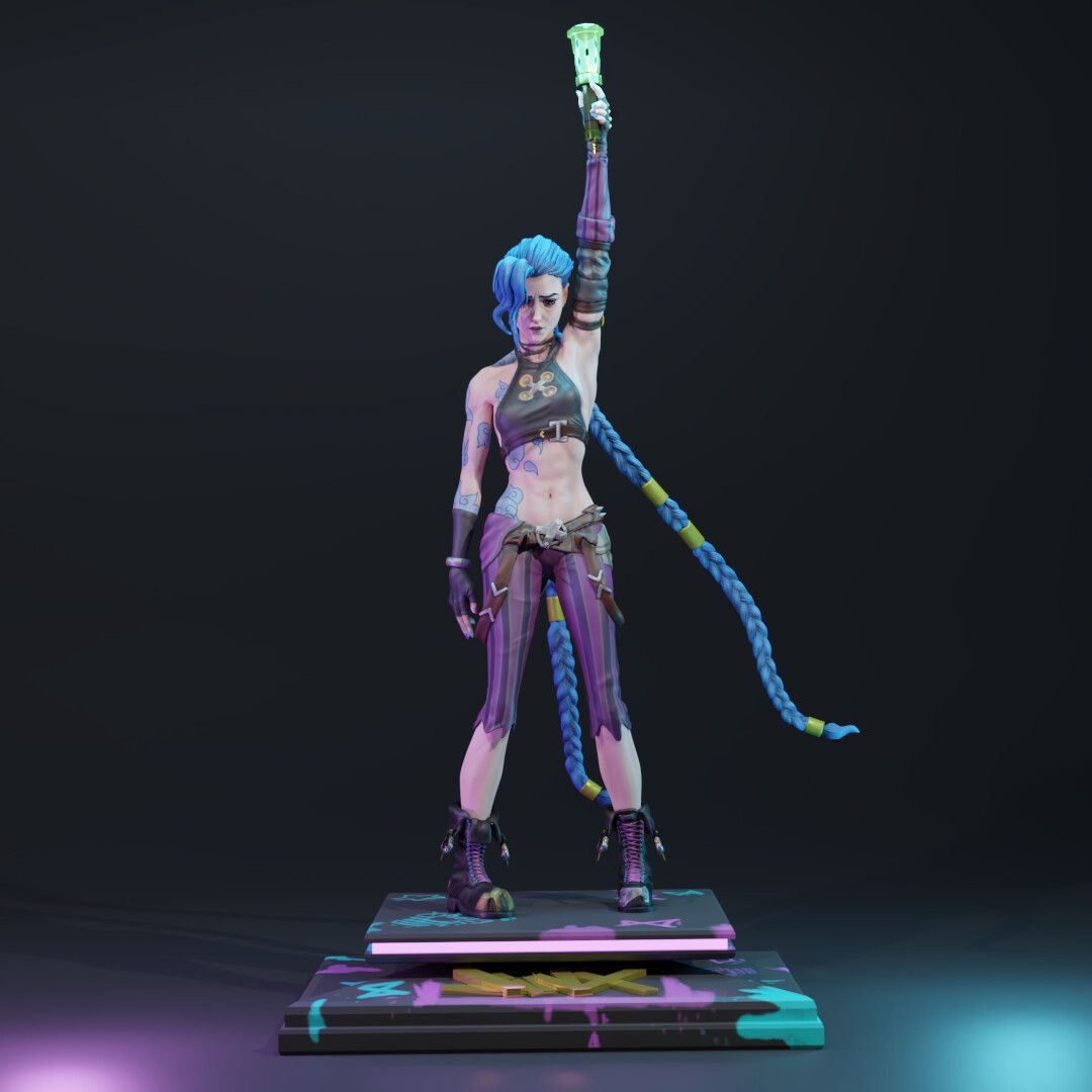 ArtStation - Jinx Arcane