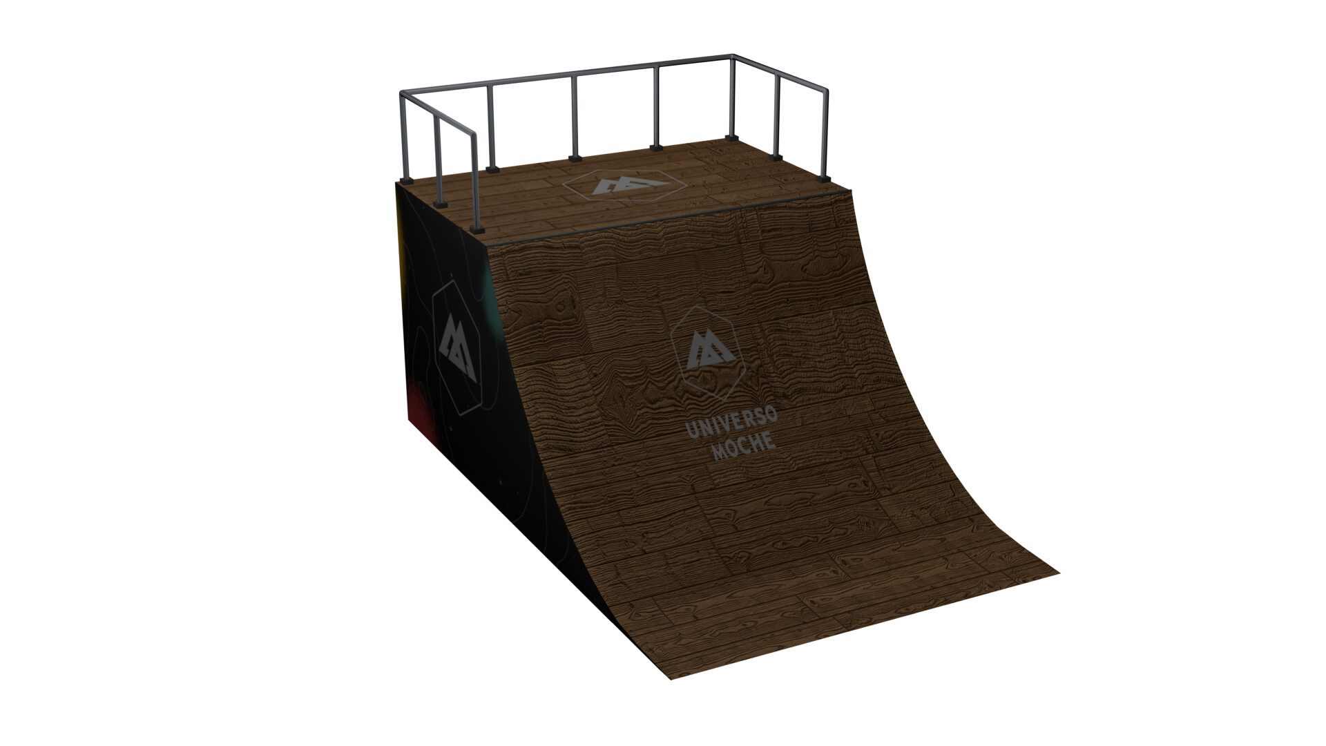 ArtStation - Quarter pipe in 3D