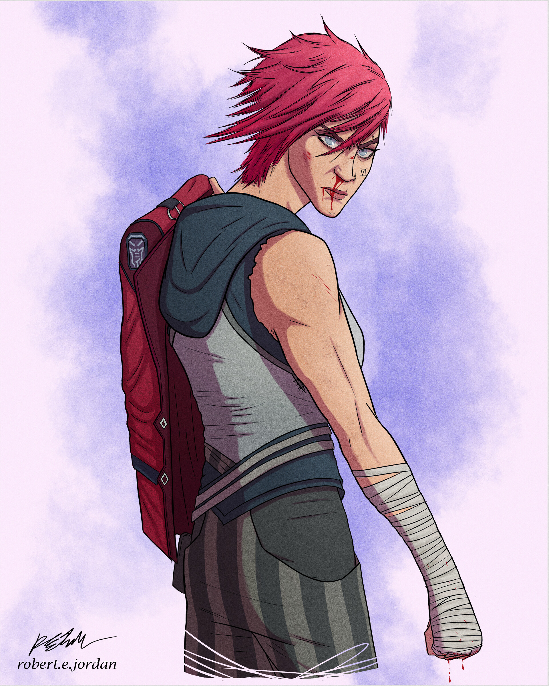 ArtStation - Vi - Arcane