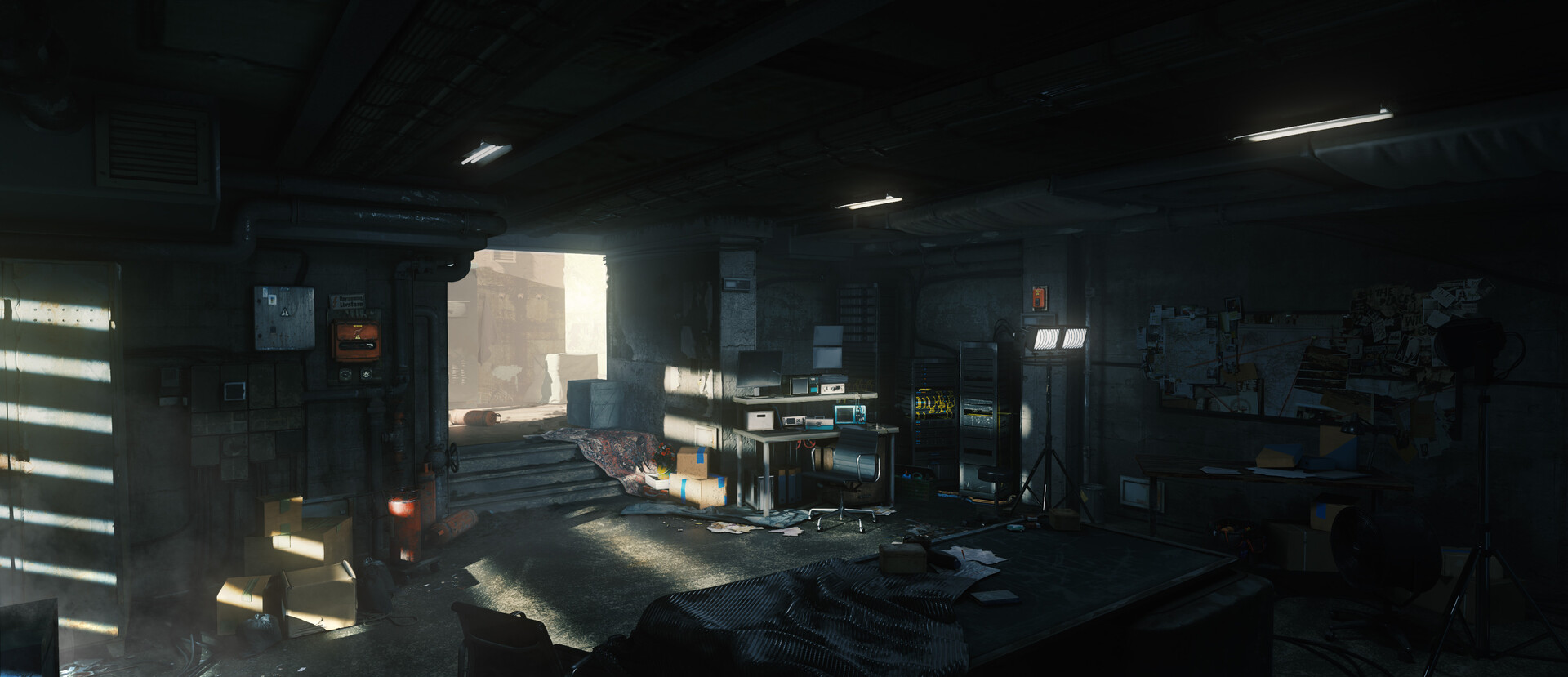 ArtStation - Indoor scene