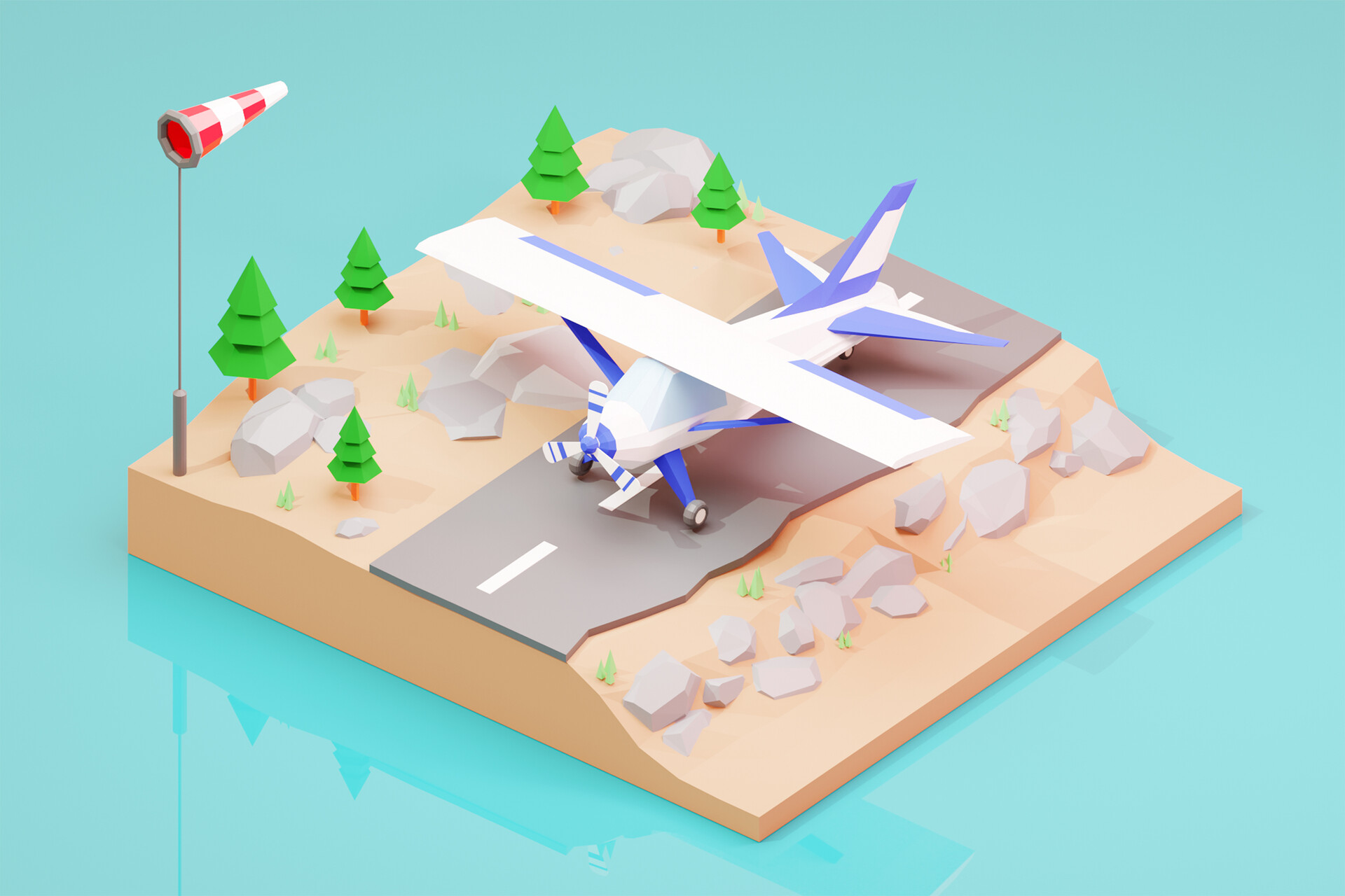 ArtStation - Wind Island