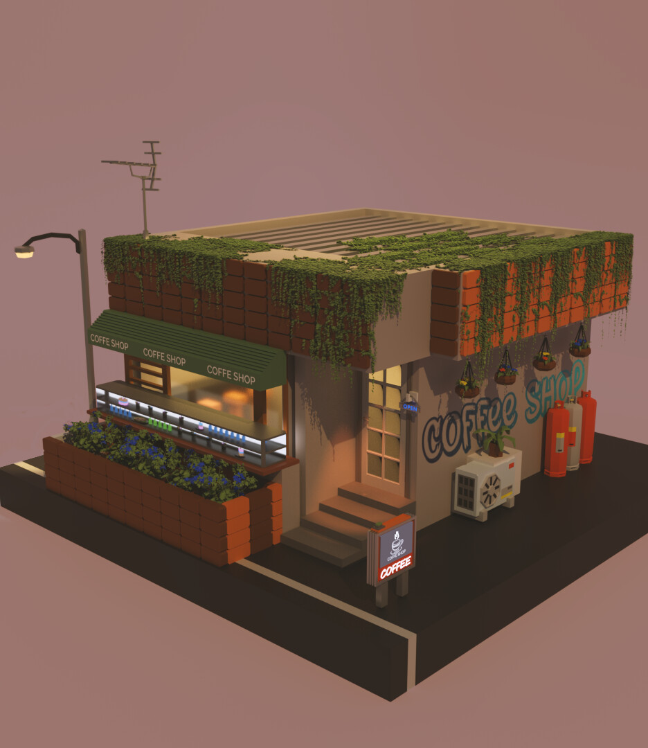 ArtStation - Coffee Shop