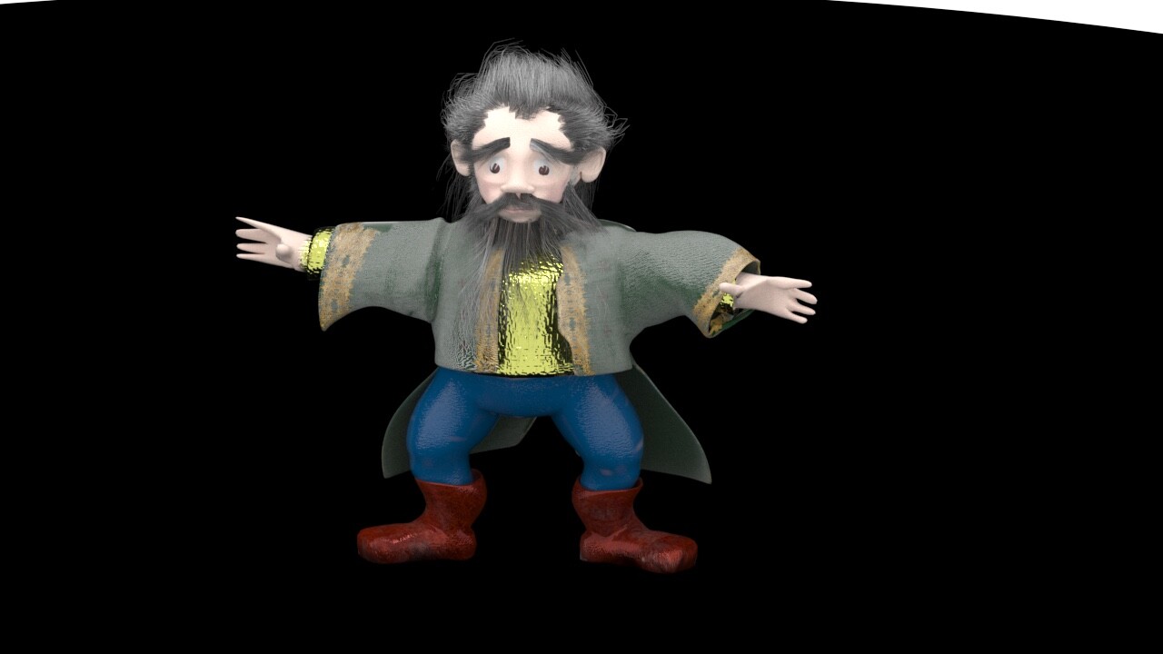 ArtStation - sad dwarf