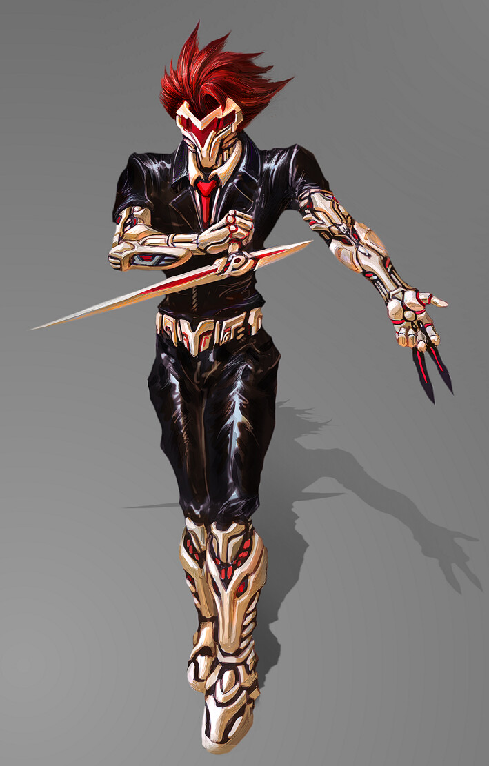 ArtStation - Cyborg Ninja
