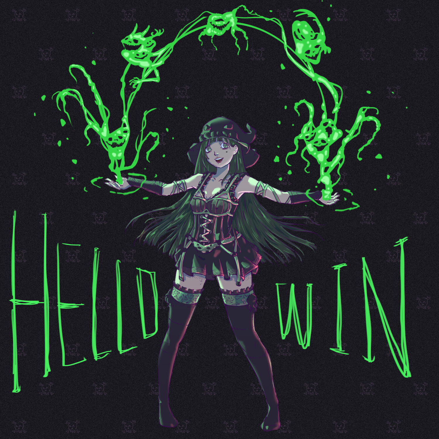 ArtStation - Hello win_ Halloween