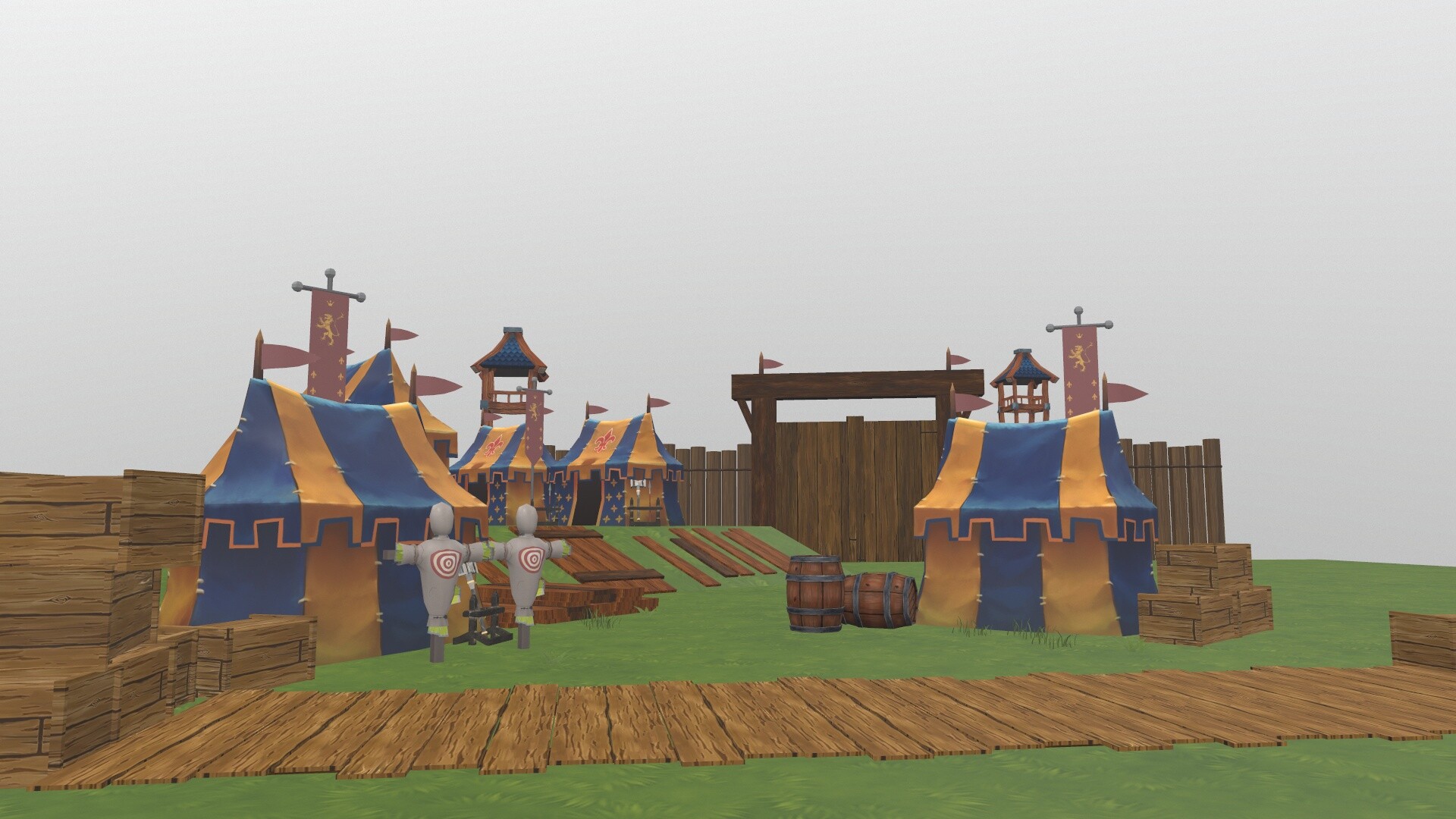 ArtStation - Medieval Training