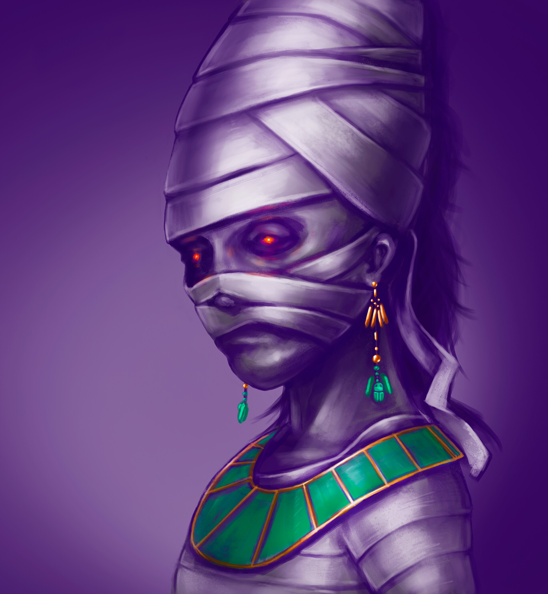 ArtStation - Lady Mummy