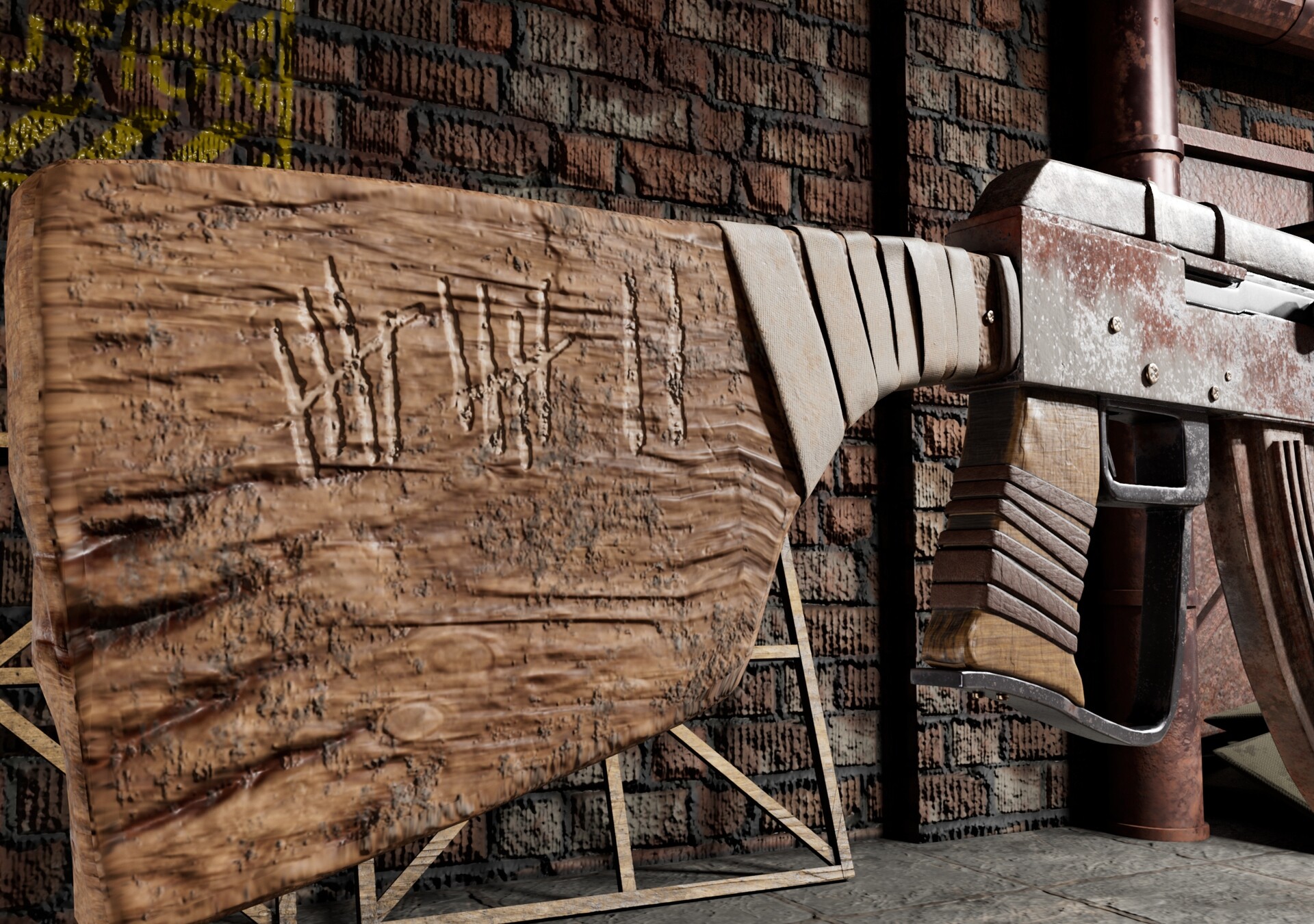 rajath bhat - Makeshift AK47