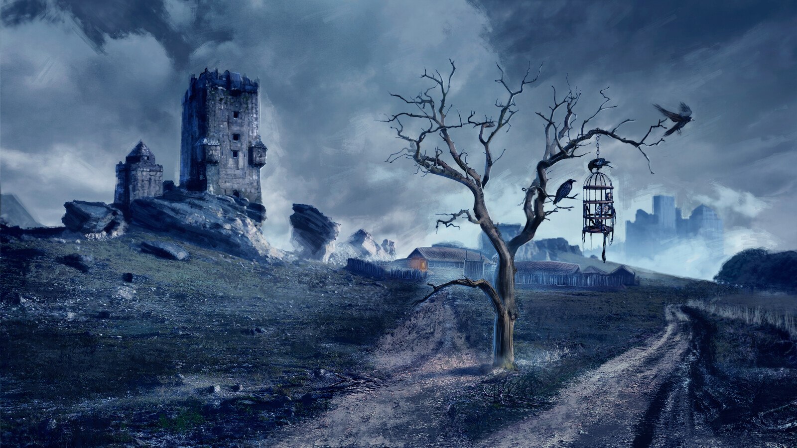 Rafa Mata - Fantasy Landscapes & Environments - Photobashing