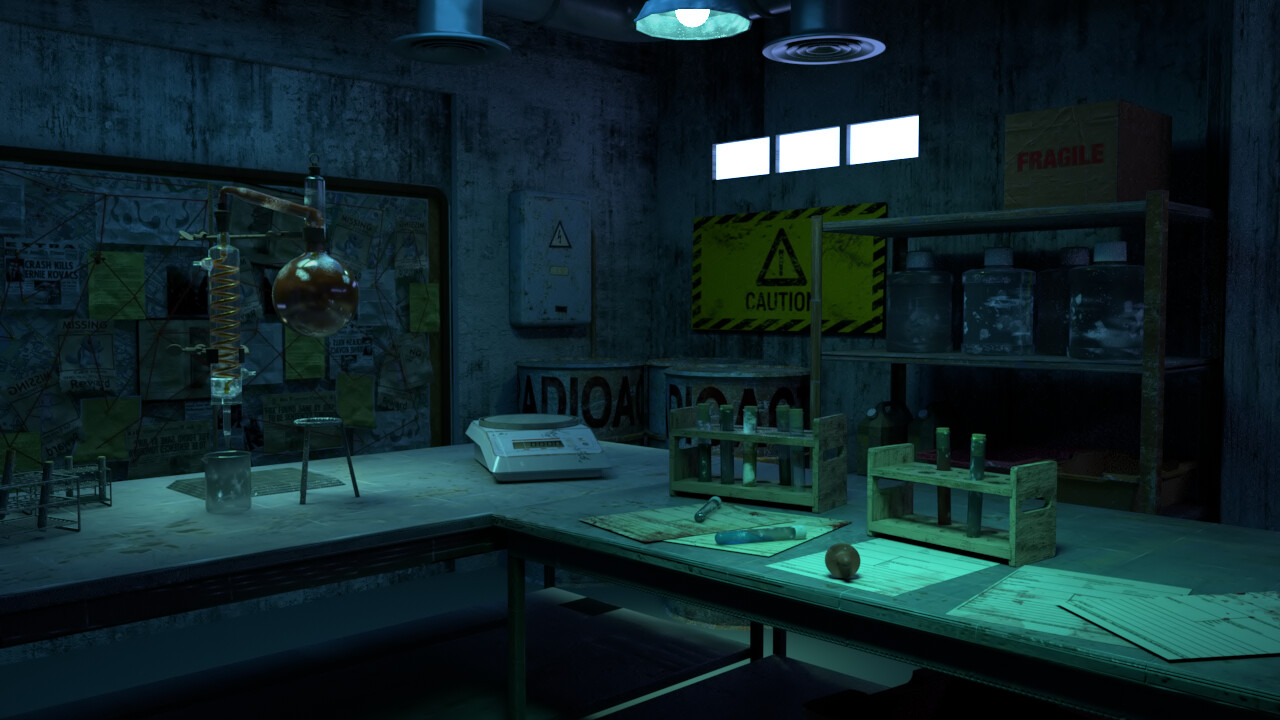 Tan Si Yu - Science Lab Texturing