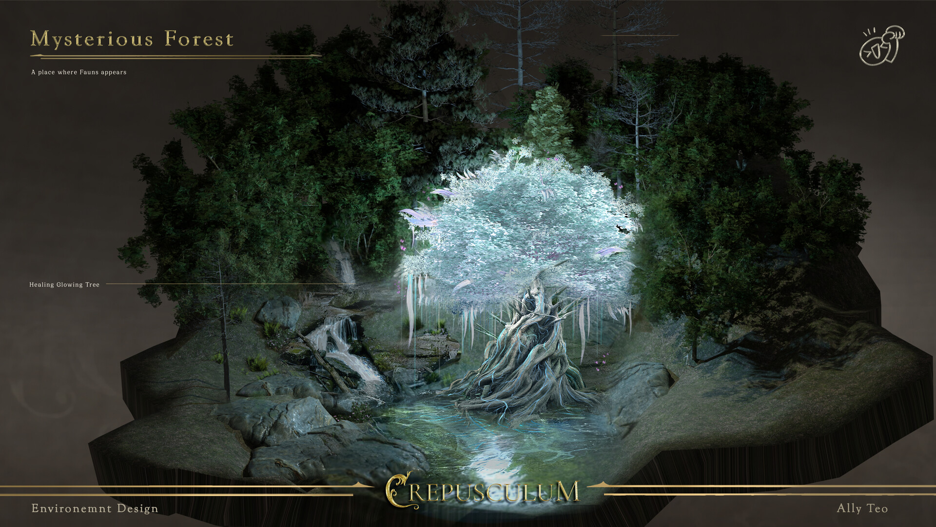 ArtStation - Mysterious Forest