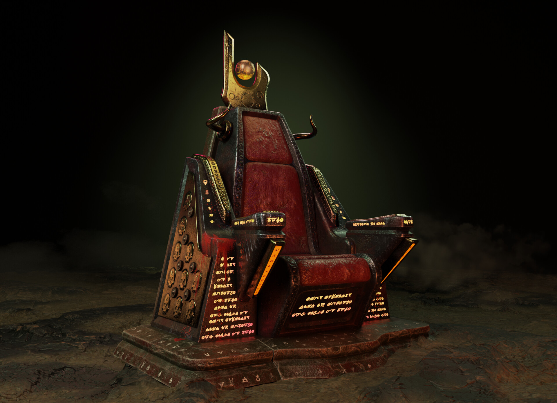 ArtStation - Throne of doom master