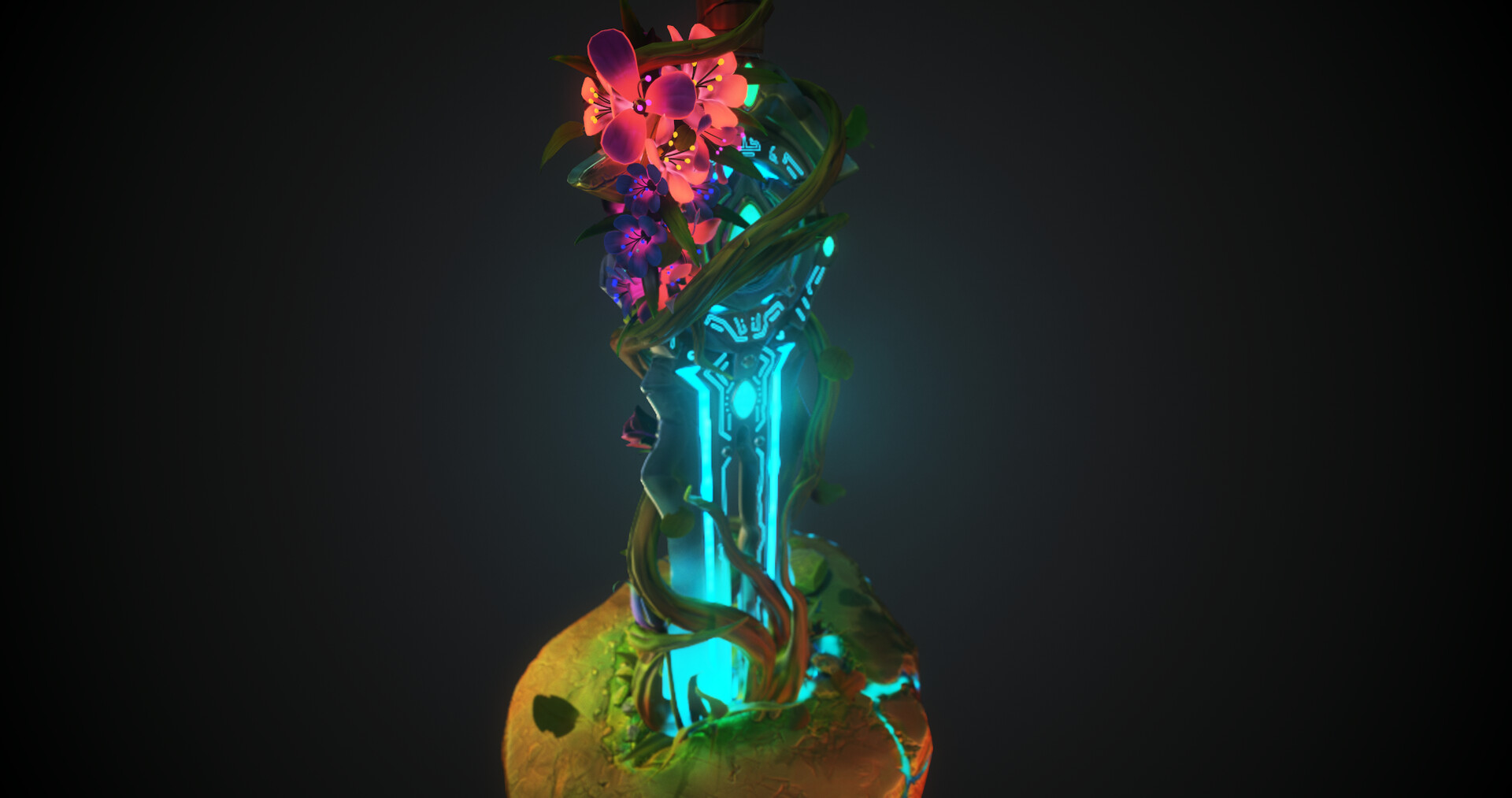 Samer Al-Dandan - Stylized sword