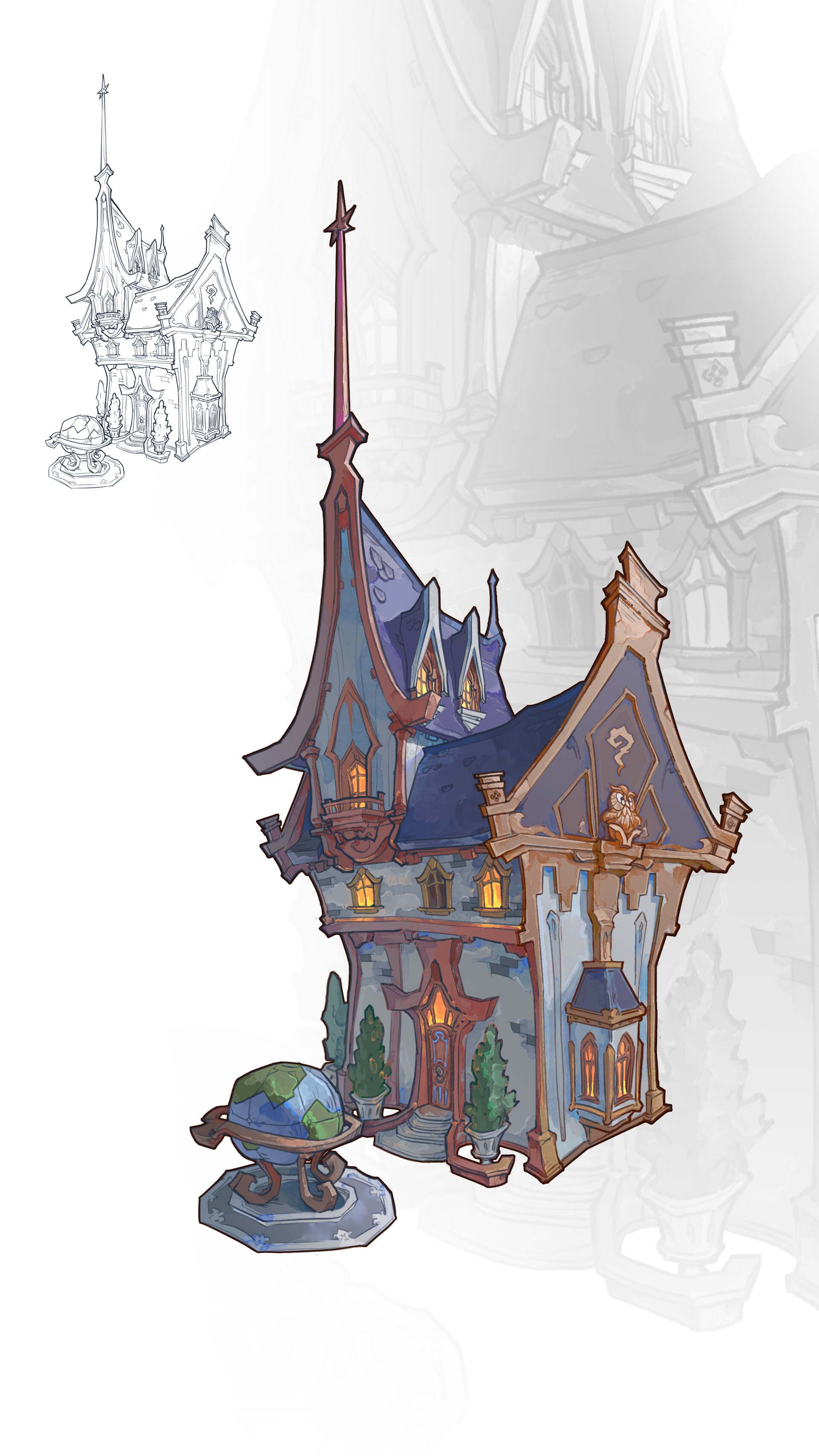 ArtStation - Stylized practice, Don't starve , Hamlet