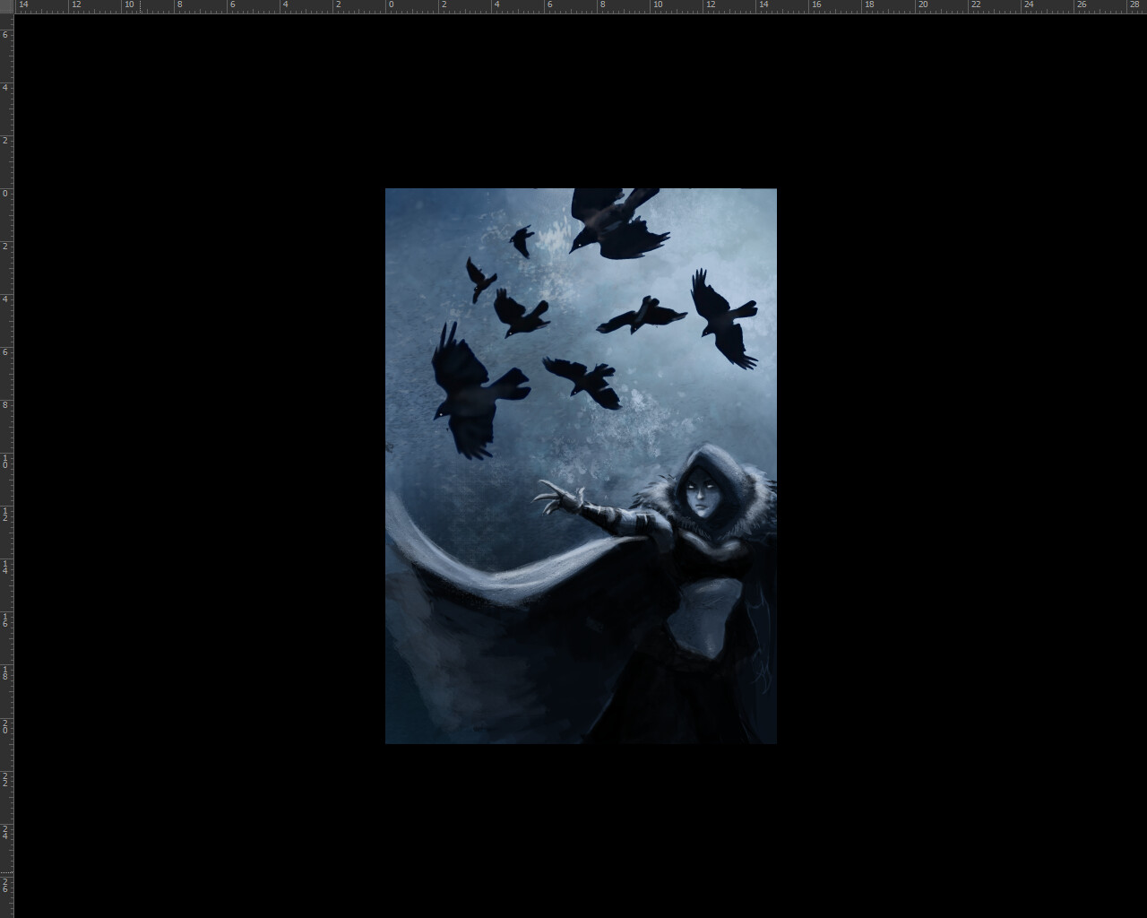 ArtStation - Raven Witch