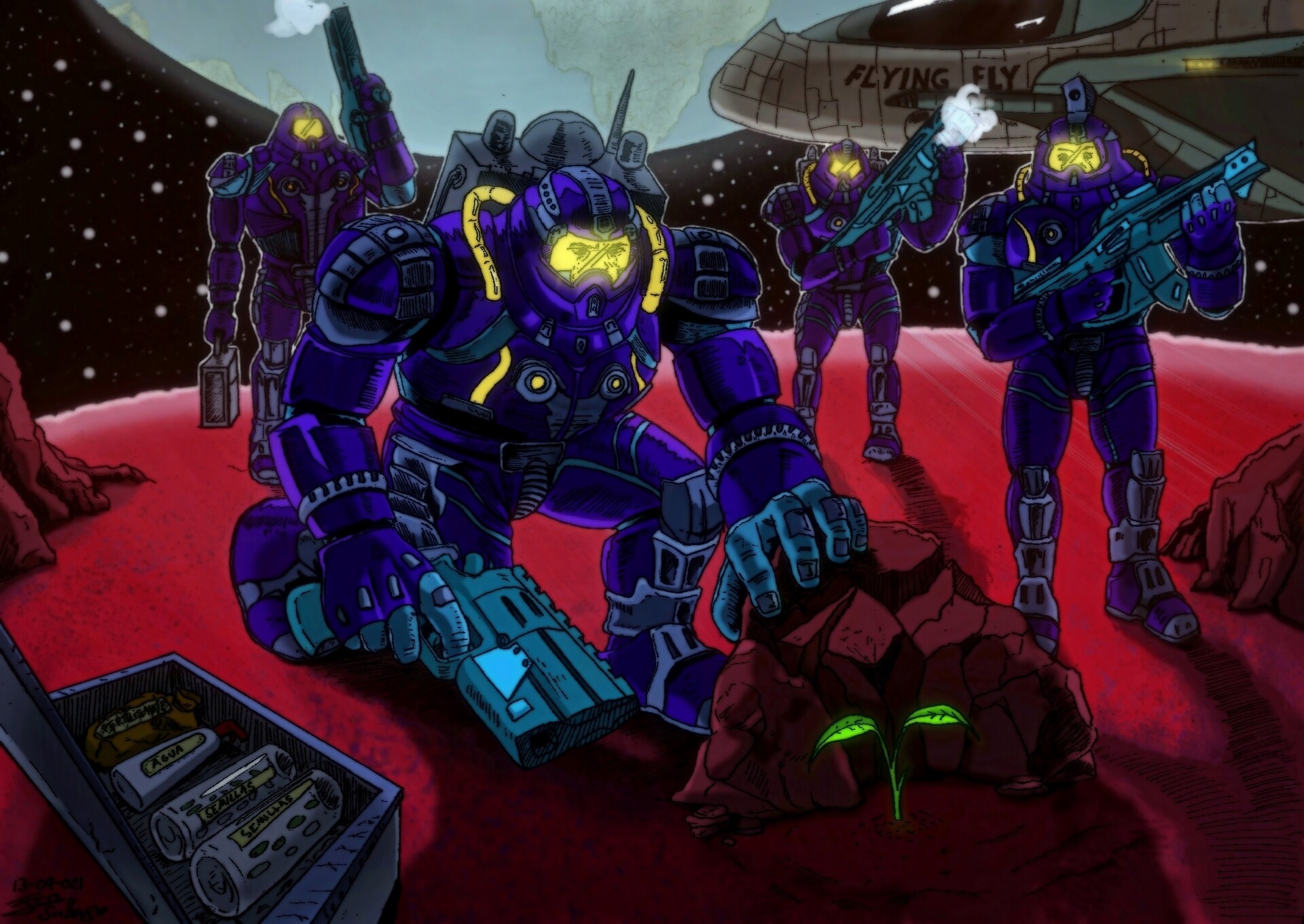 ArtStation - Life on another planet