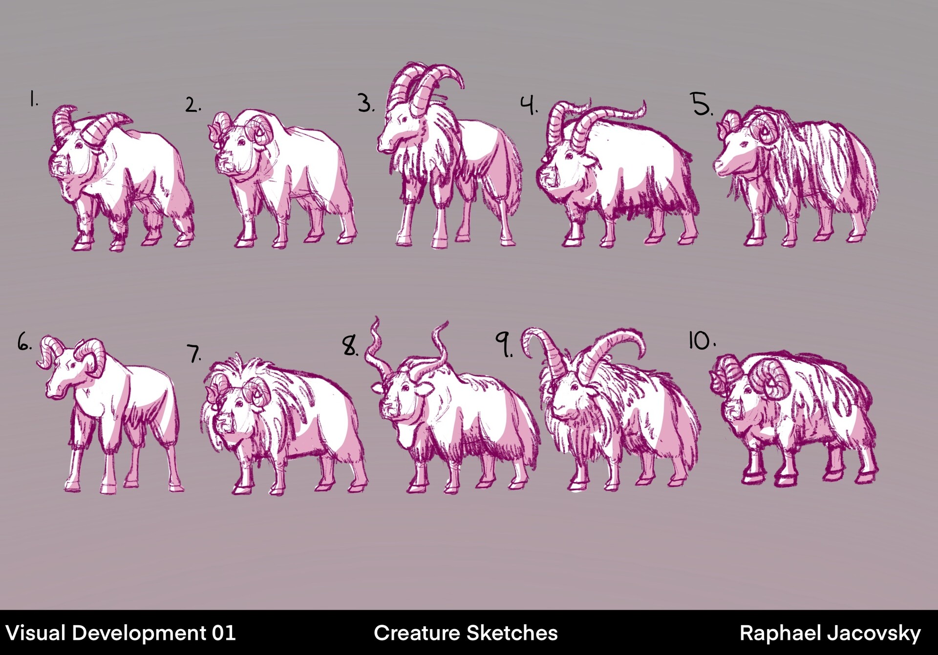 Raphael Jacovsky - Creature Design