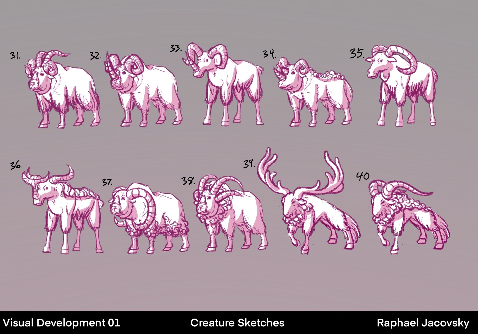 Raphael Jacovsky - Creature Design