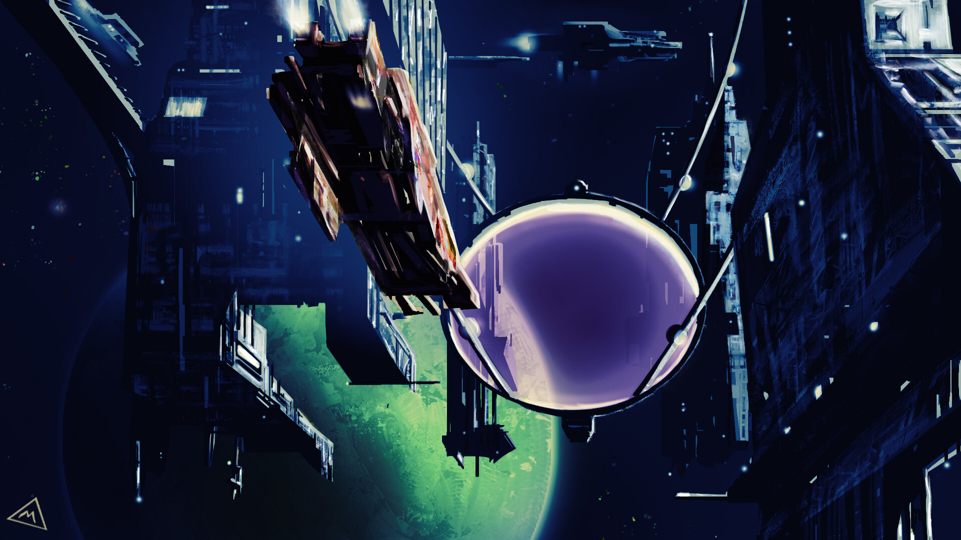 ArtStation - Orbital Gate