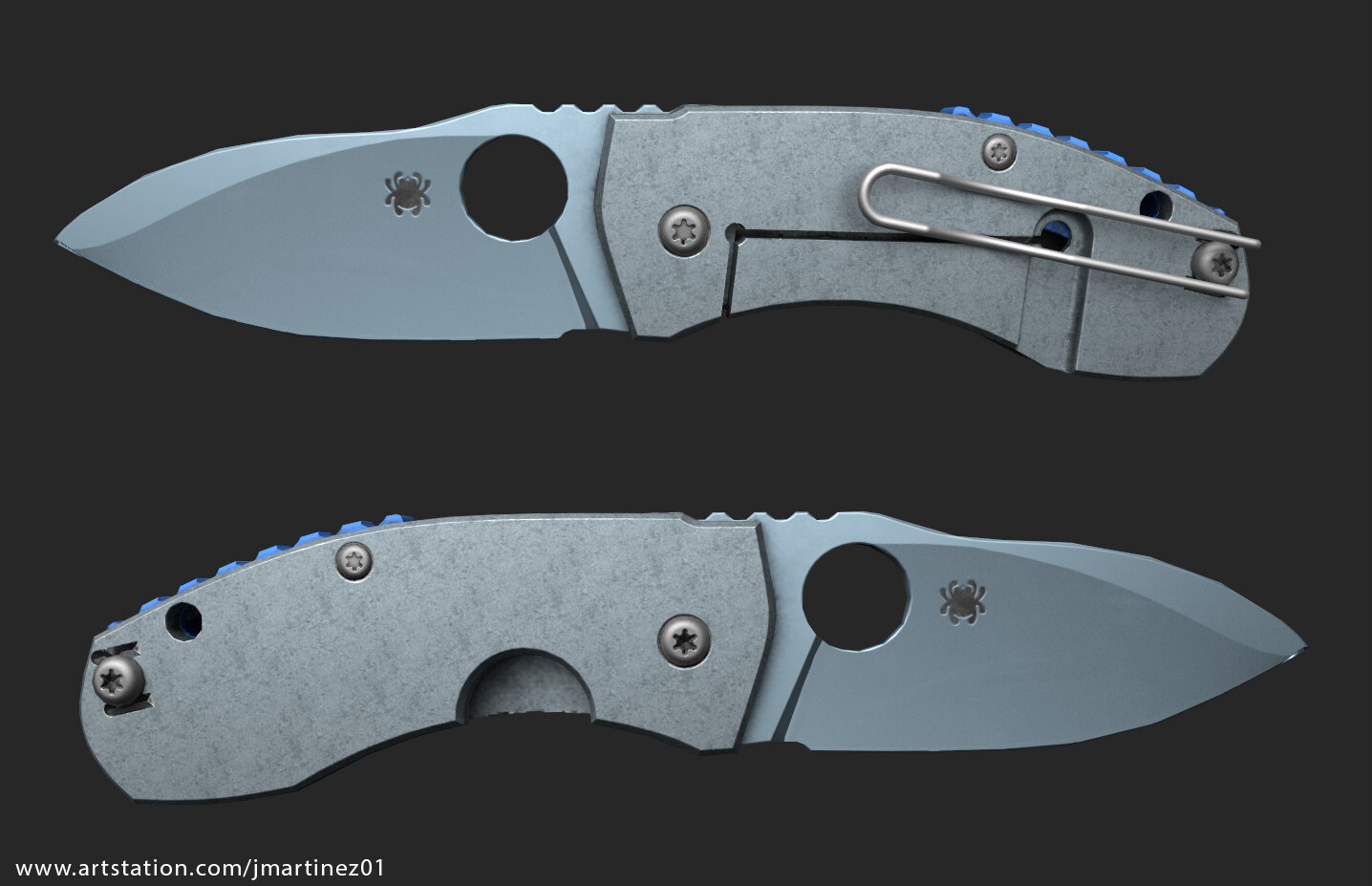 ArtStation - Spyderco Techno Knife