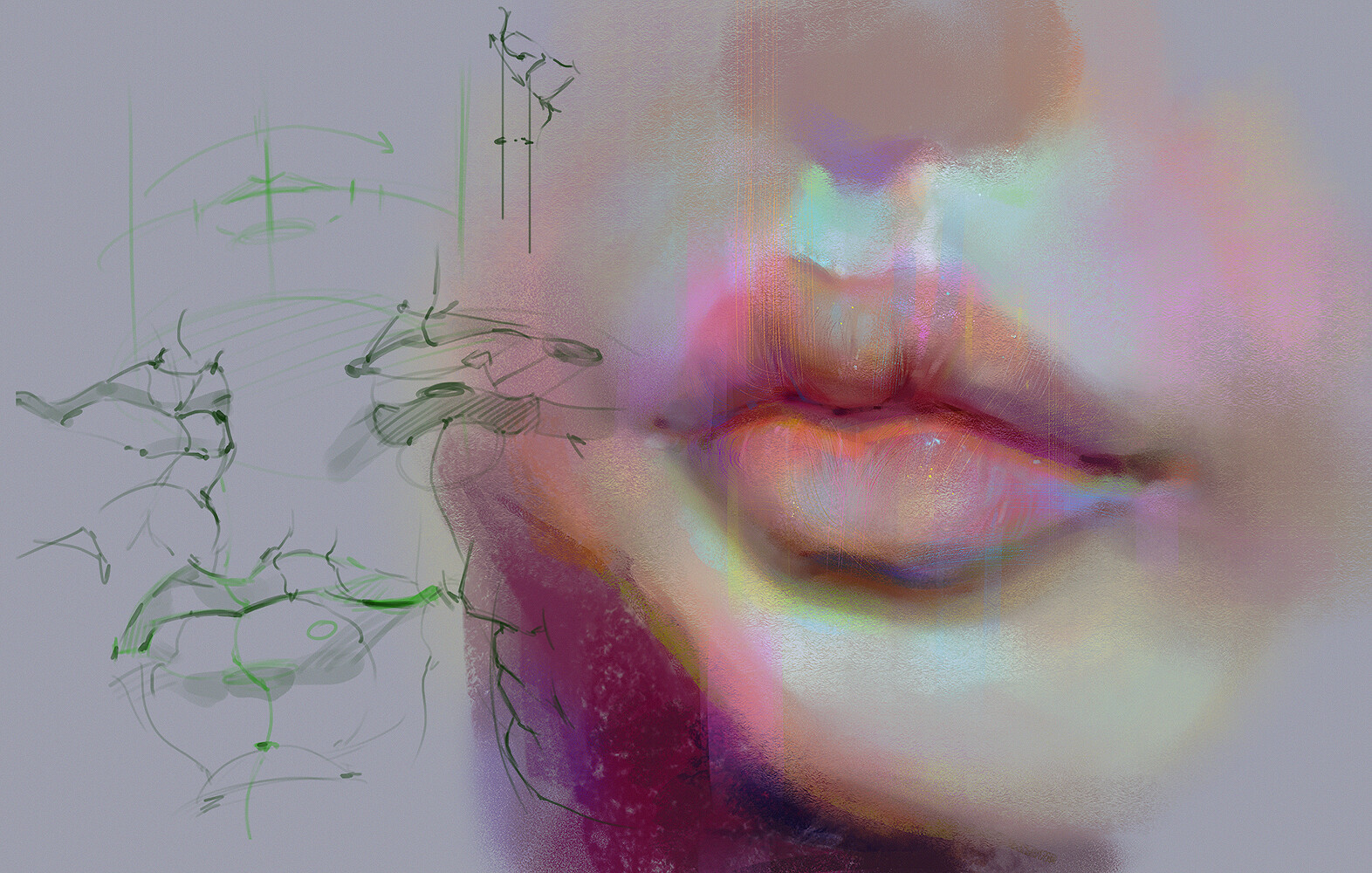 ArtStation - demo lips