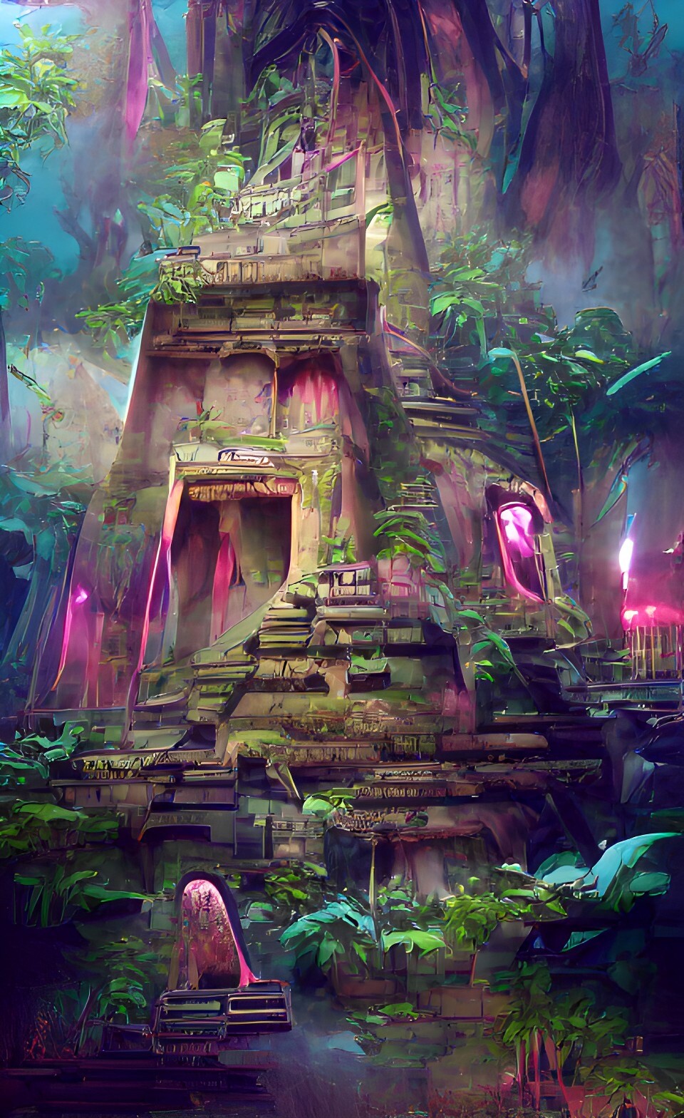 ArtStation - Ancient Jungle Temple
