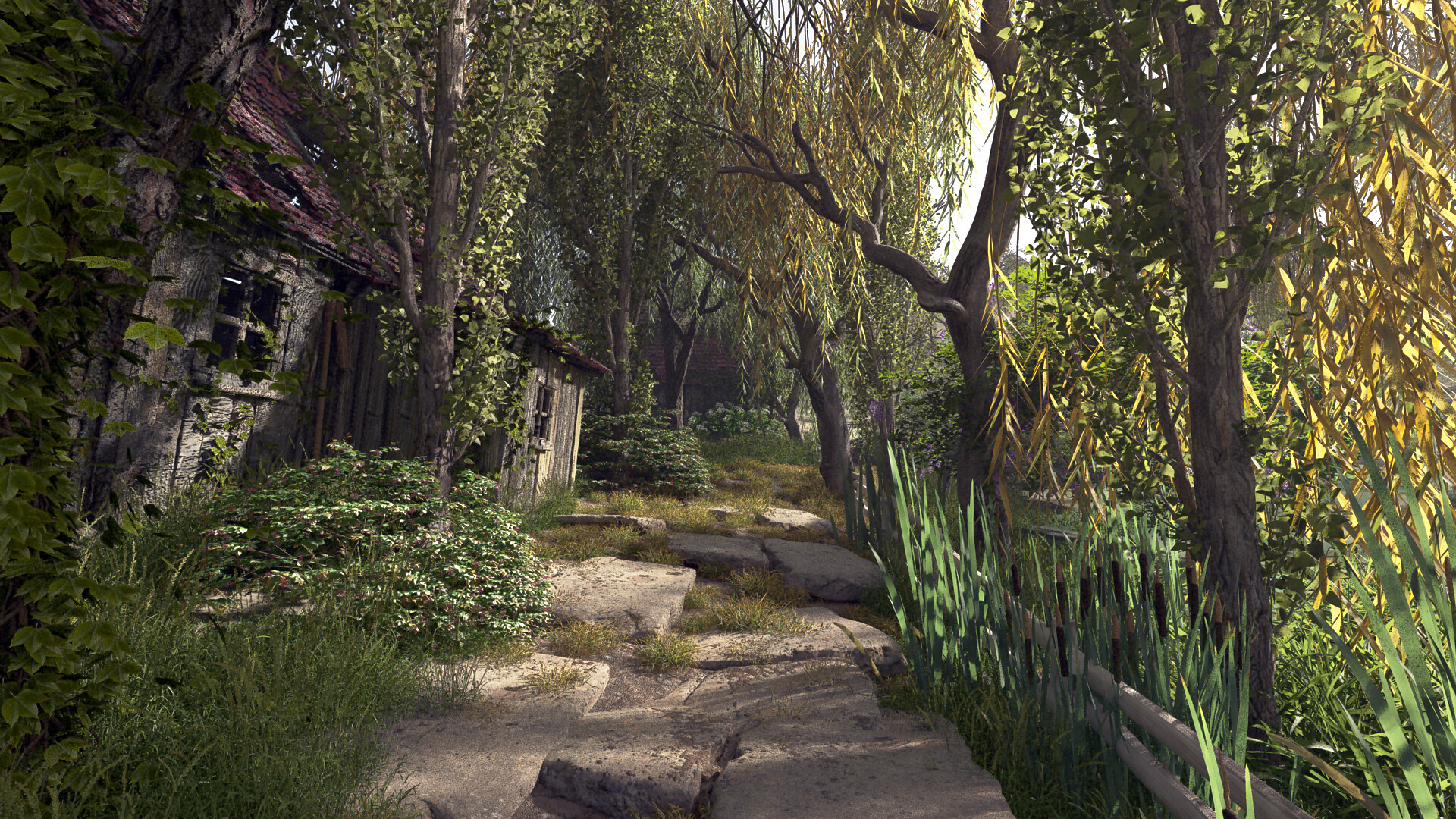 ArtStation - Haunted Garden