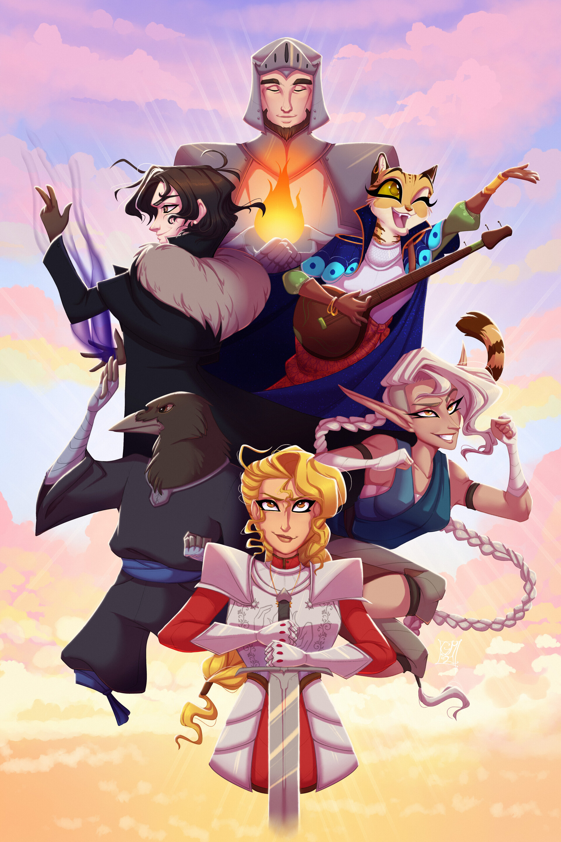 ArtStation - DND Party