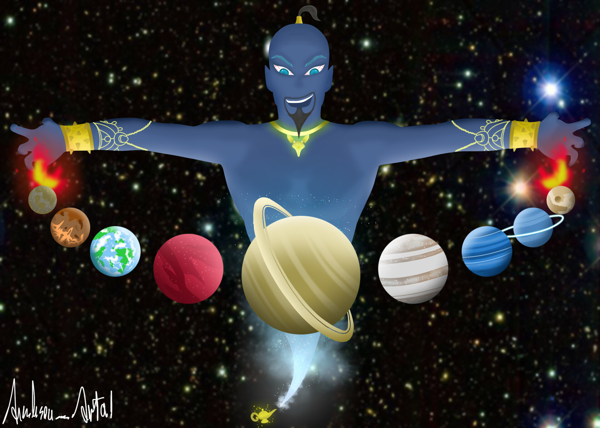 ArtStation - El poder del genio / The genius' power