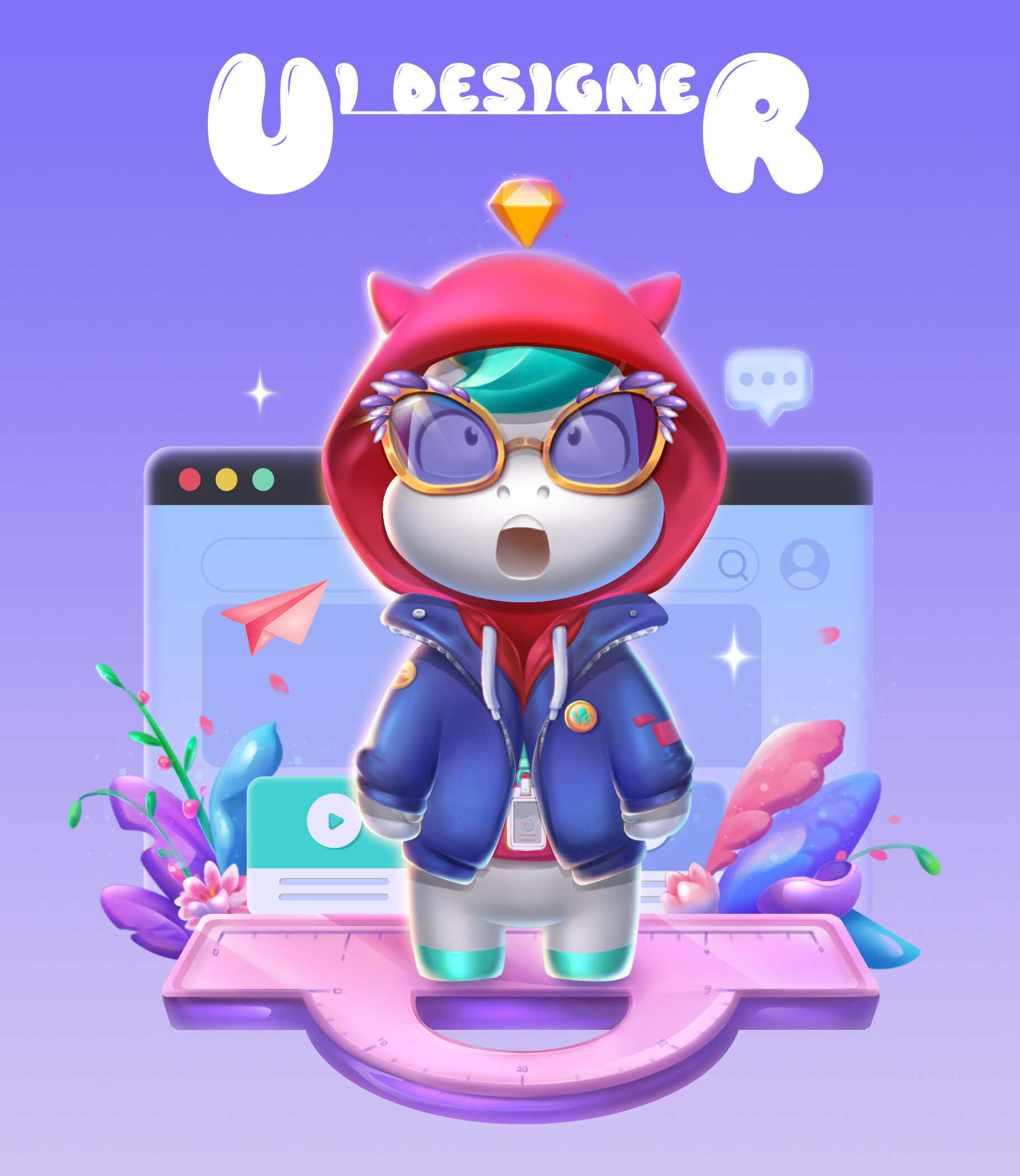 ArtStation - UI Desinger