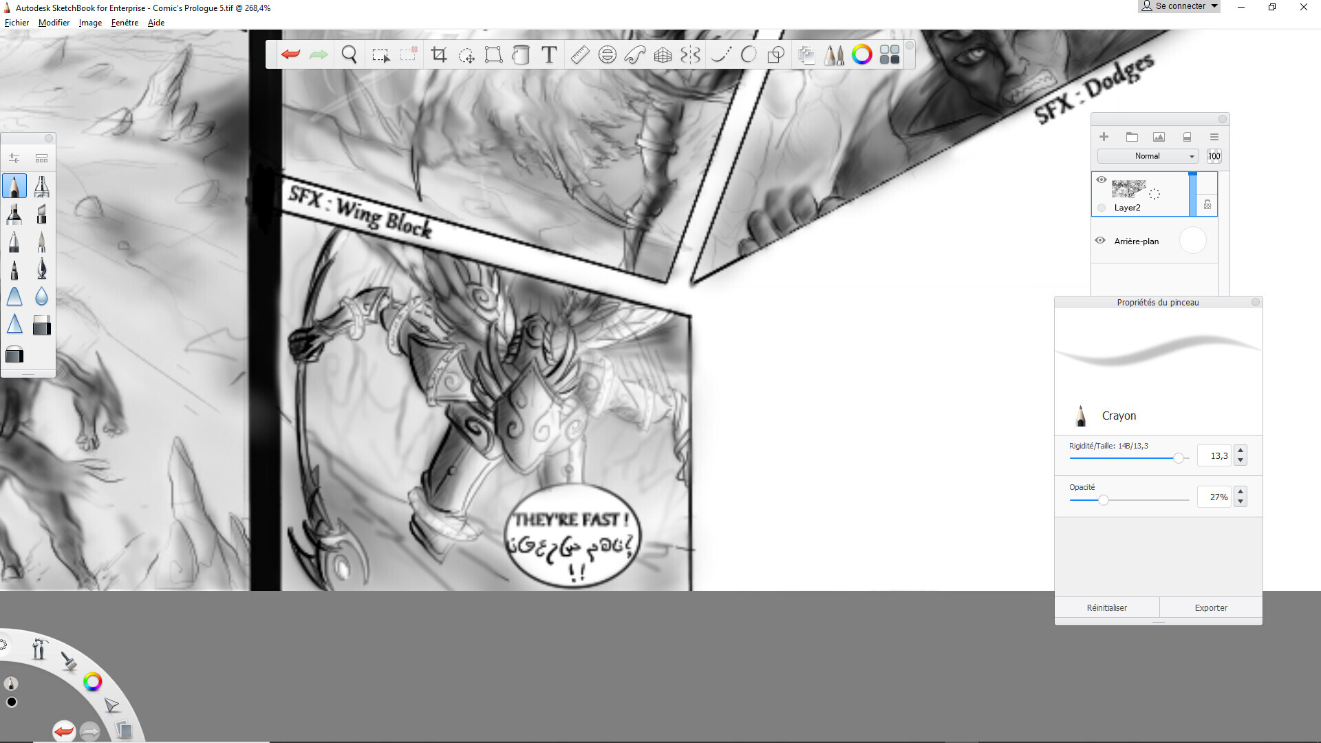 ArtStation - Sample of Comic Story Panels