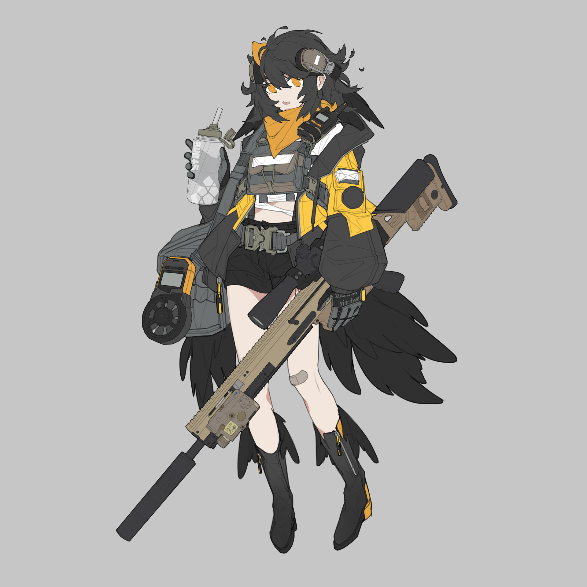 ArtStation - dark girl