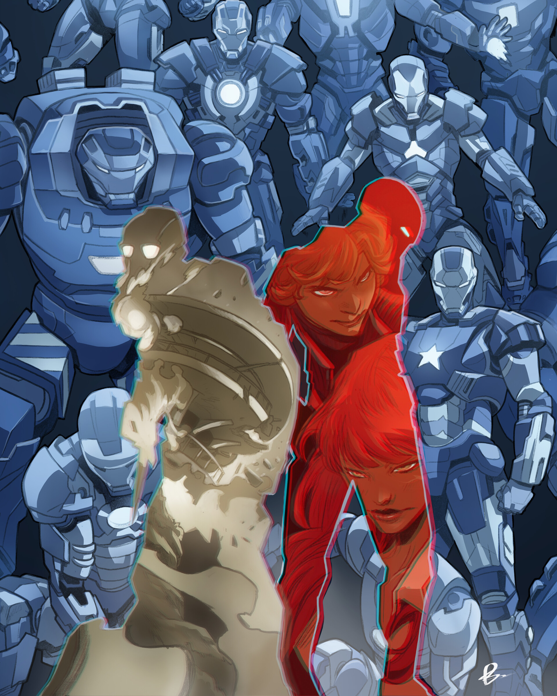 ArtStation - Iron Man 3 (2013) - Tribute Poster