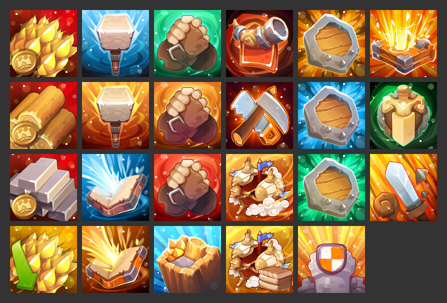 ArtStation - 游戏ICON设计