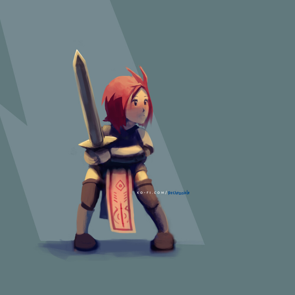 ArtStation - Female Knight ~ character design