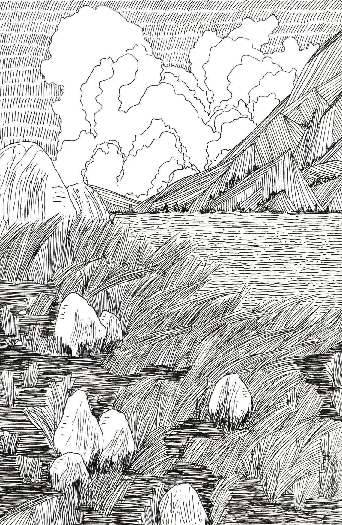 ArtStation - Line art Environments