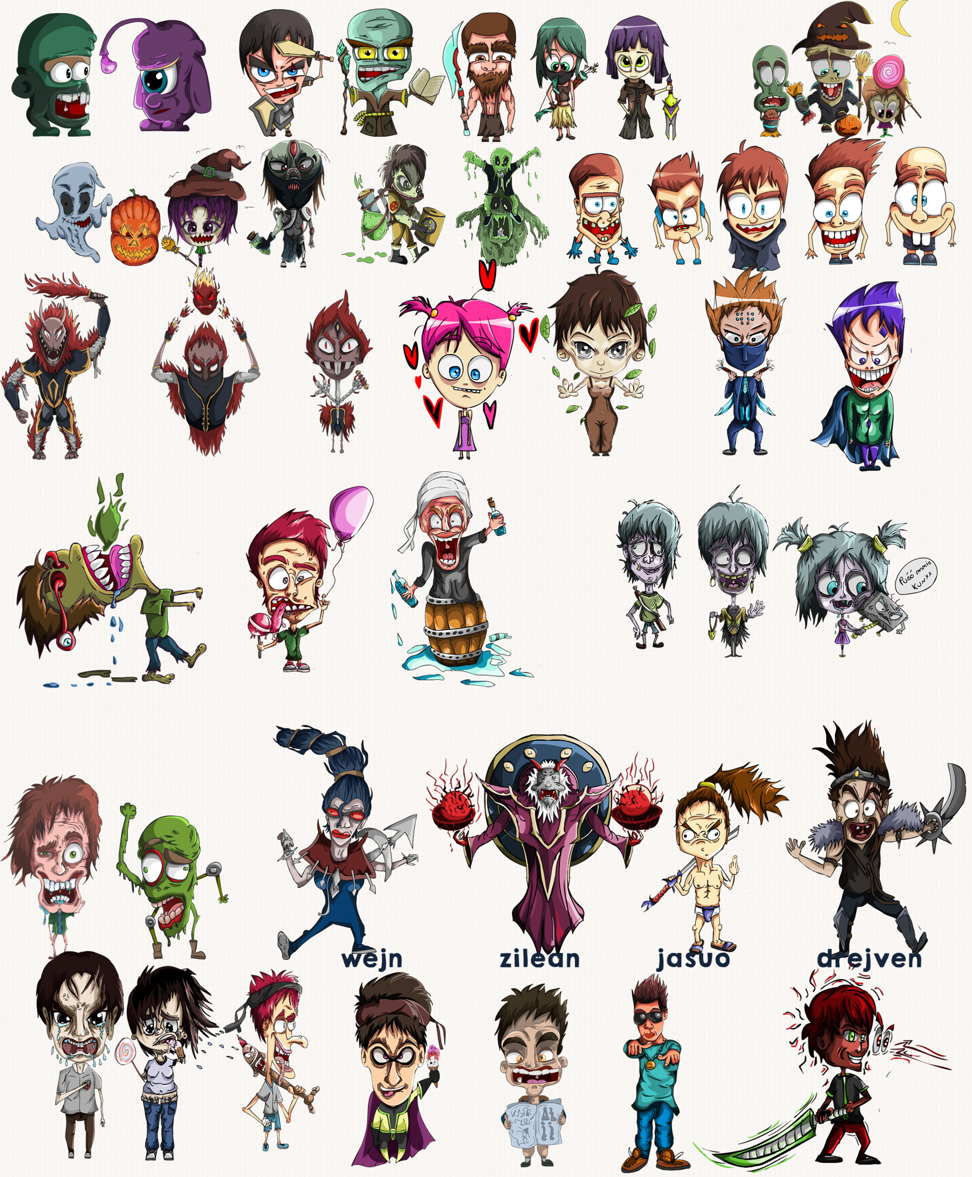 ArtStation - Cartoon Characters