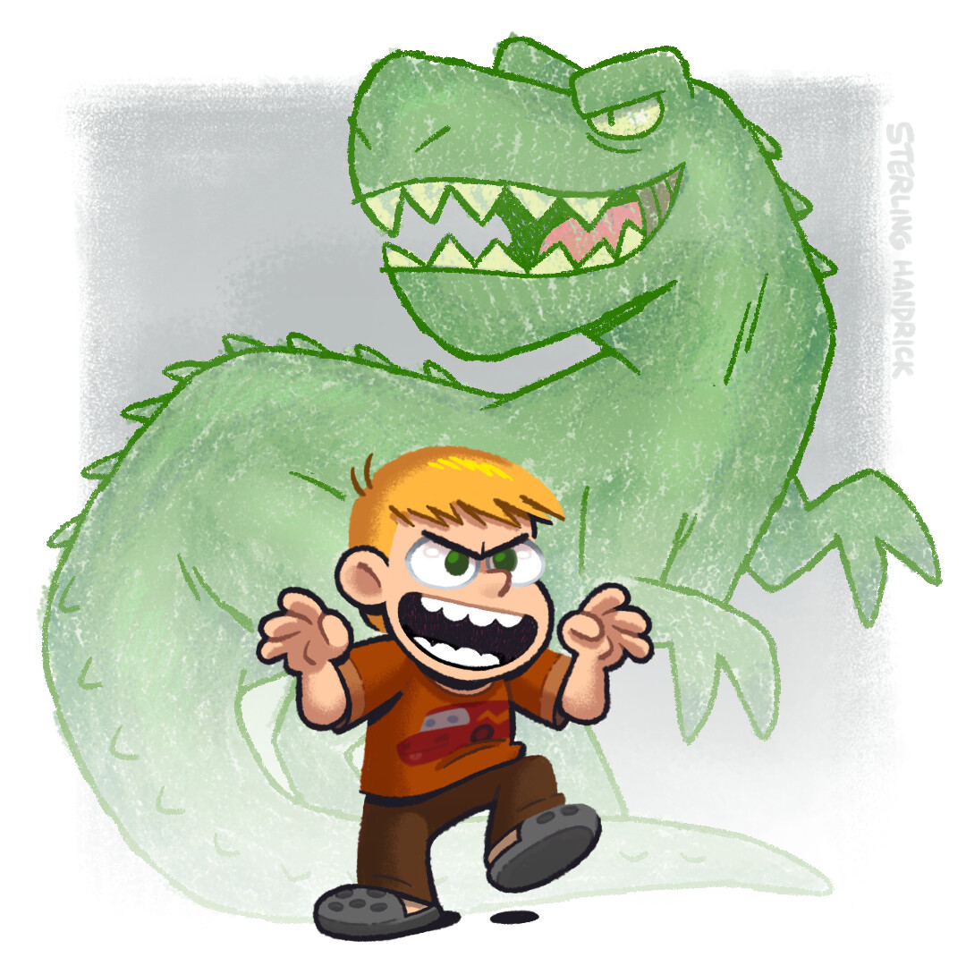 ArtStation - The Dreaded Coopersaurus