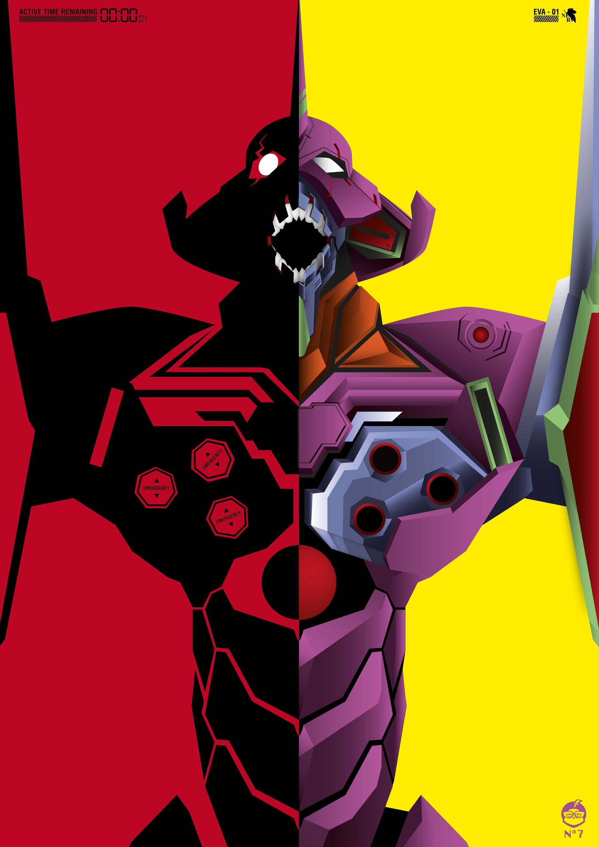 ArtStation - Fan Geek N°7 - Eva 01