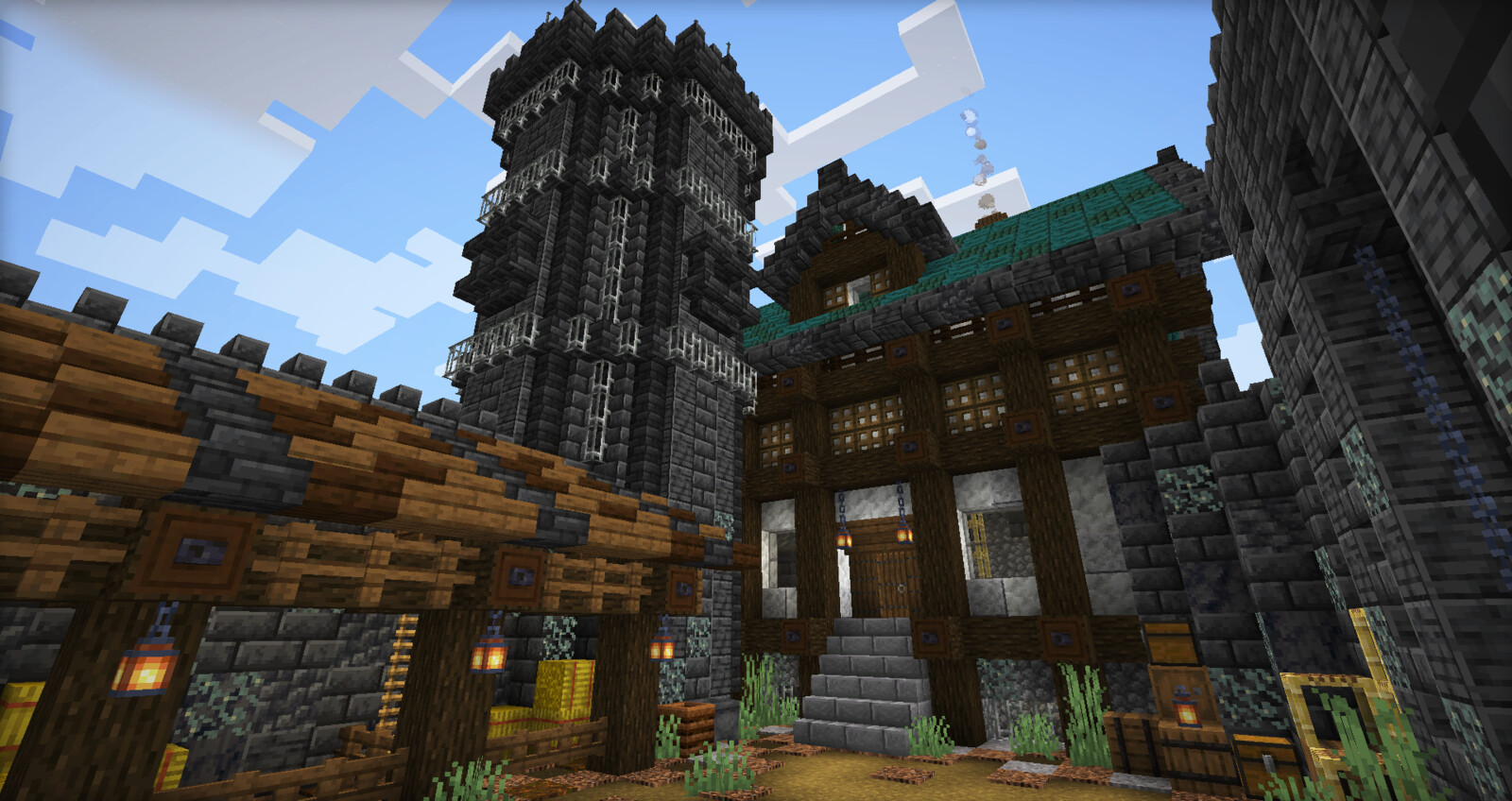 Christian Behler - Minecraft Deepslate Castle