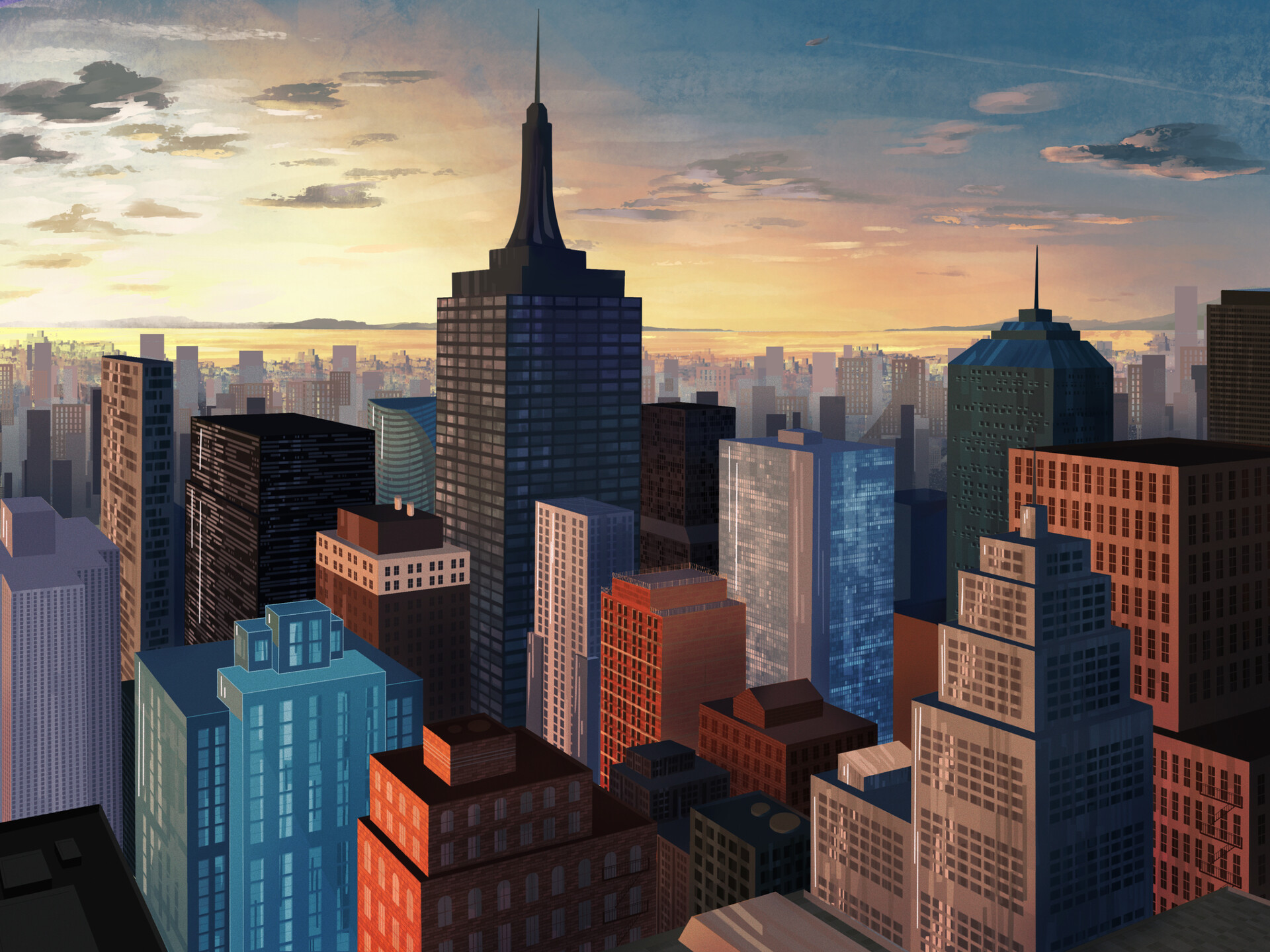 ArtStation - Cityscape (Paysage Urbain)